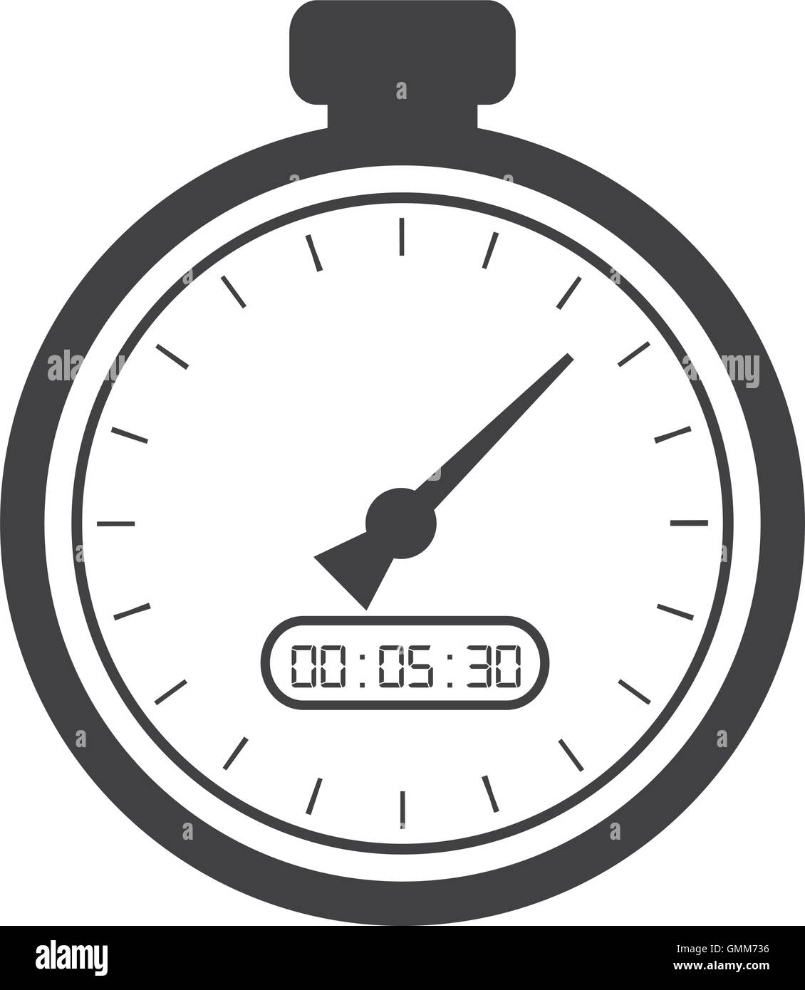 chronometer time counter Stock Vector Image & Art - Alamy