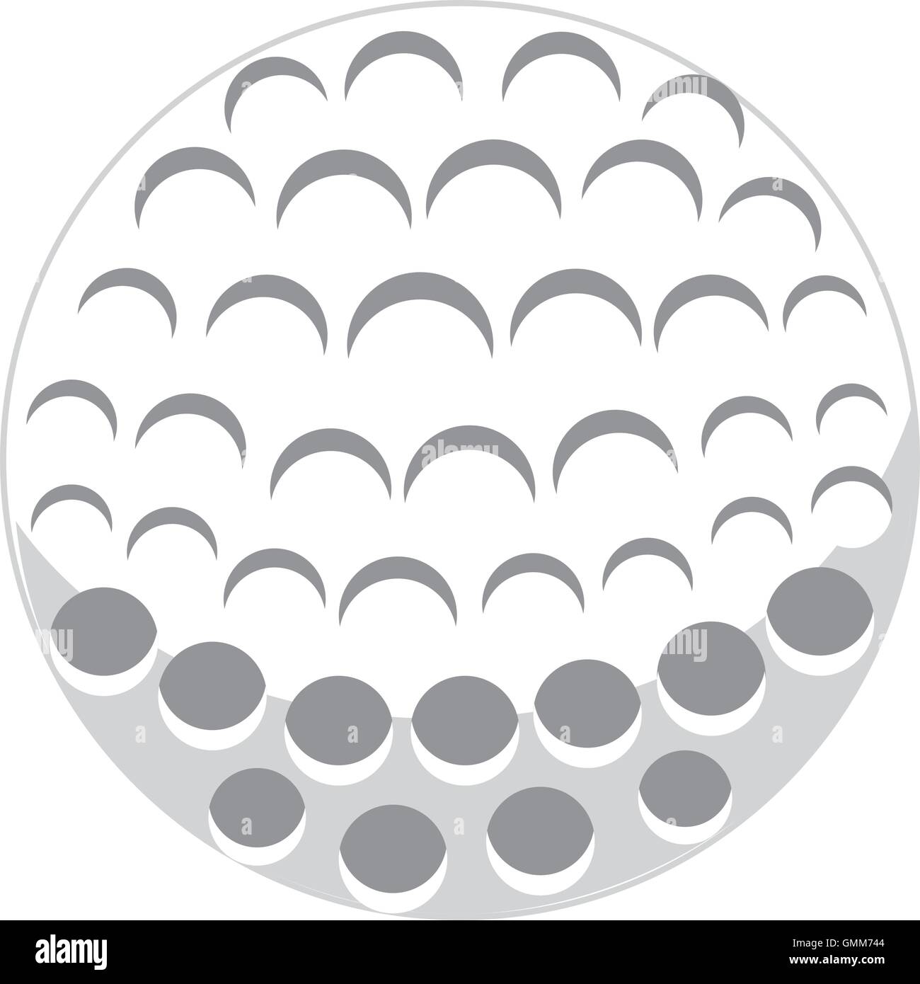 golf ball sport Stock Vector Image & Art - Alamy