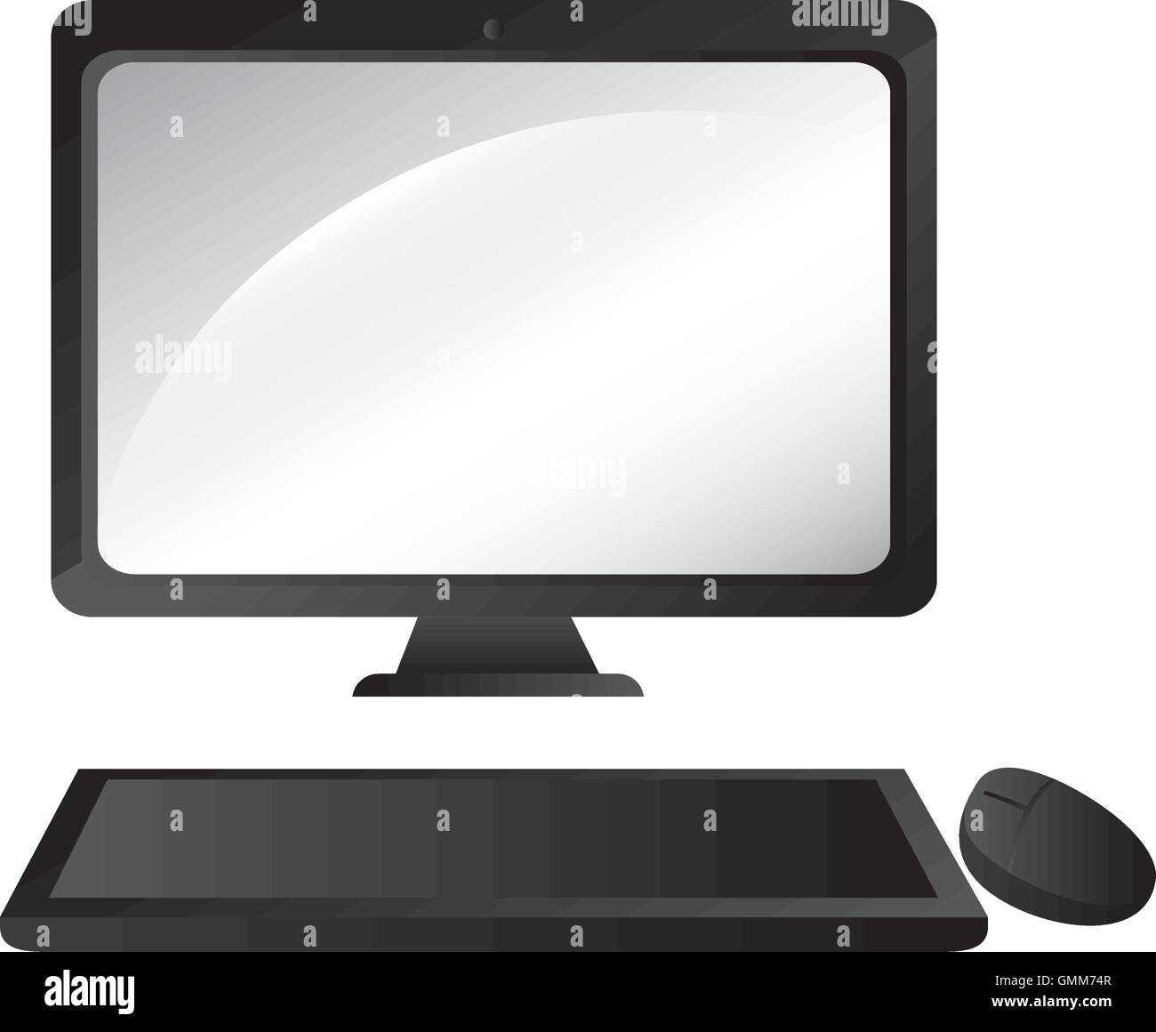 monitor computer technology Stock Vector Image & Art - Alamy