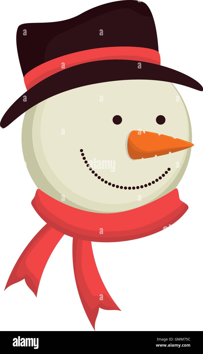 snowman smiling cartoon Stock Vector Image & Art - Alamy