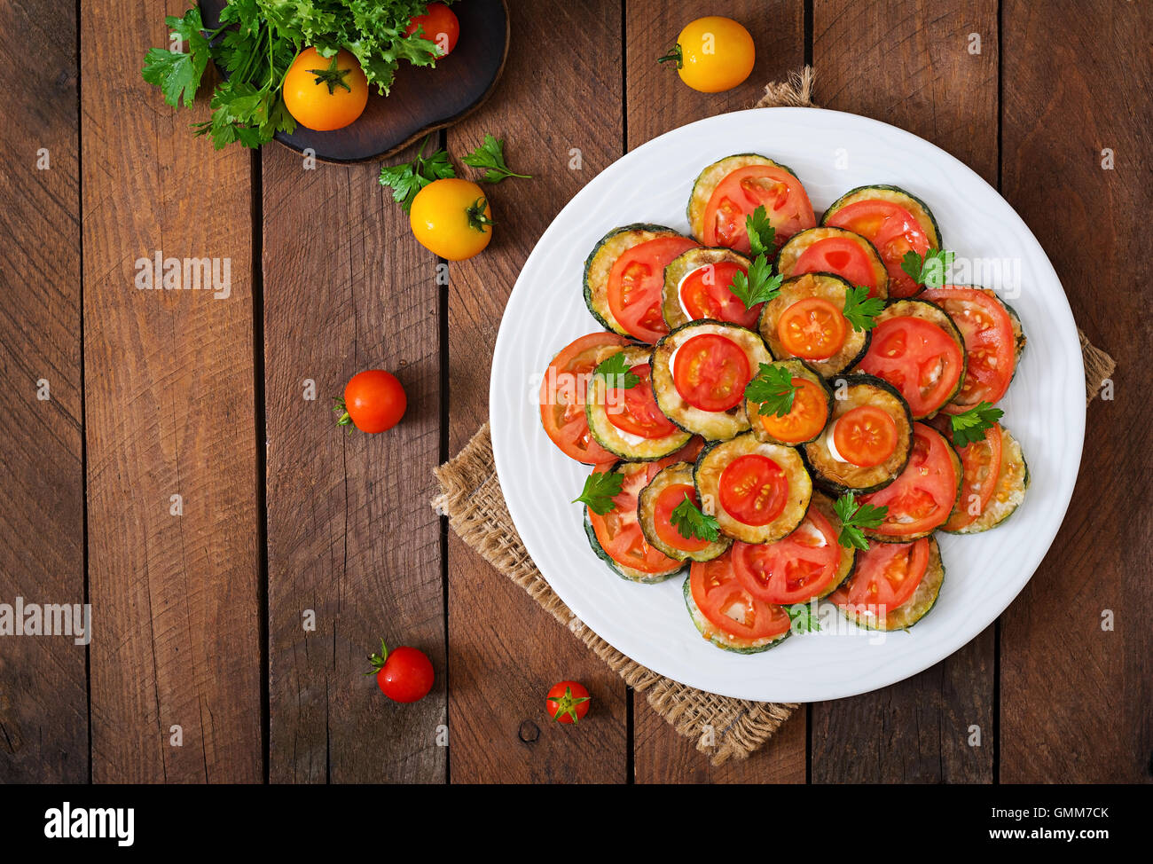 Dish top view hi-res stock photography and images - Alamy