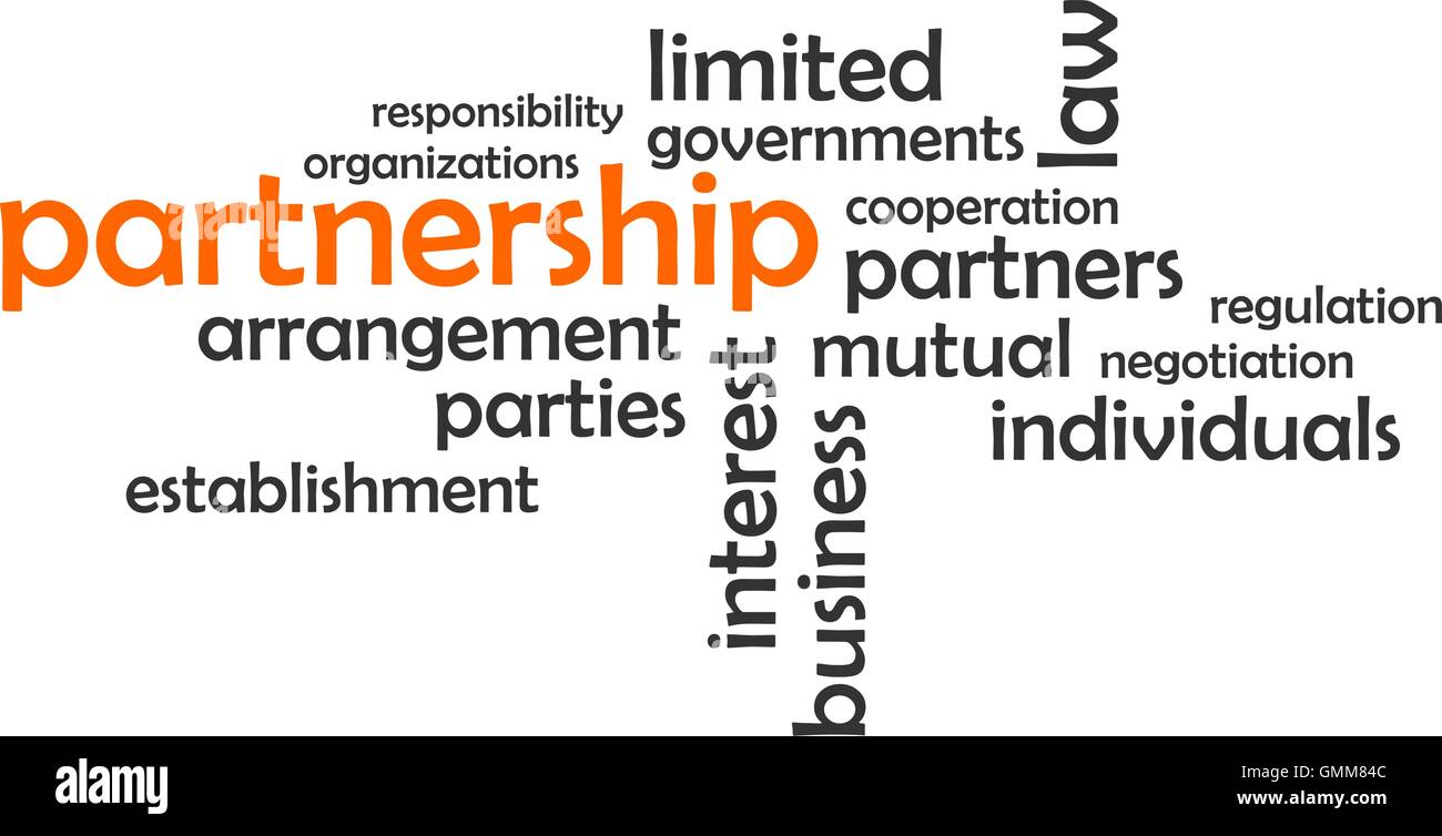 The cooperation parties Stock Vector Images - Alamy