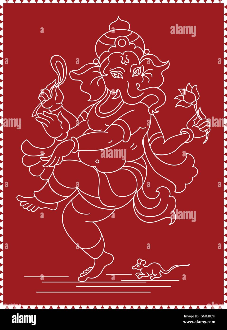 Ganesha The Lord Of Wisdom Stock Vector Image & Art - Alamy