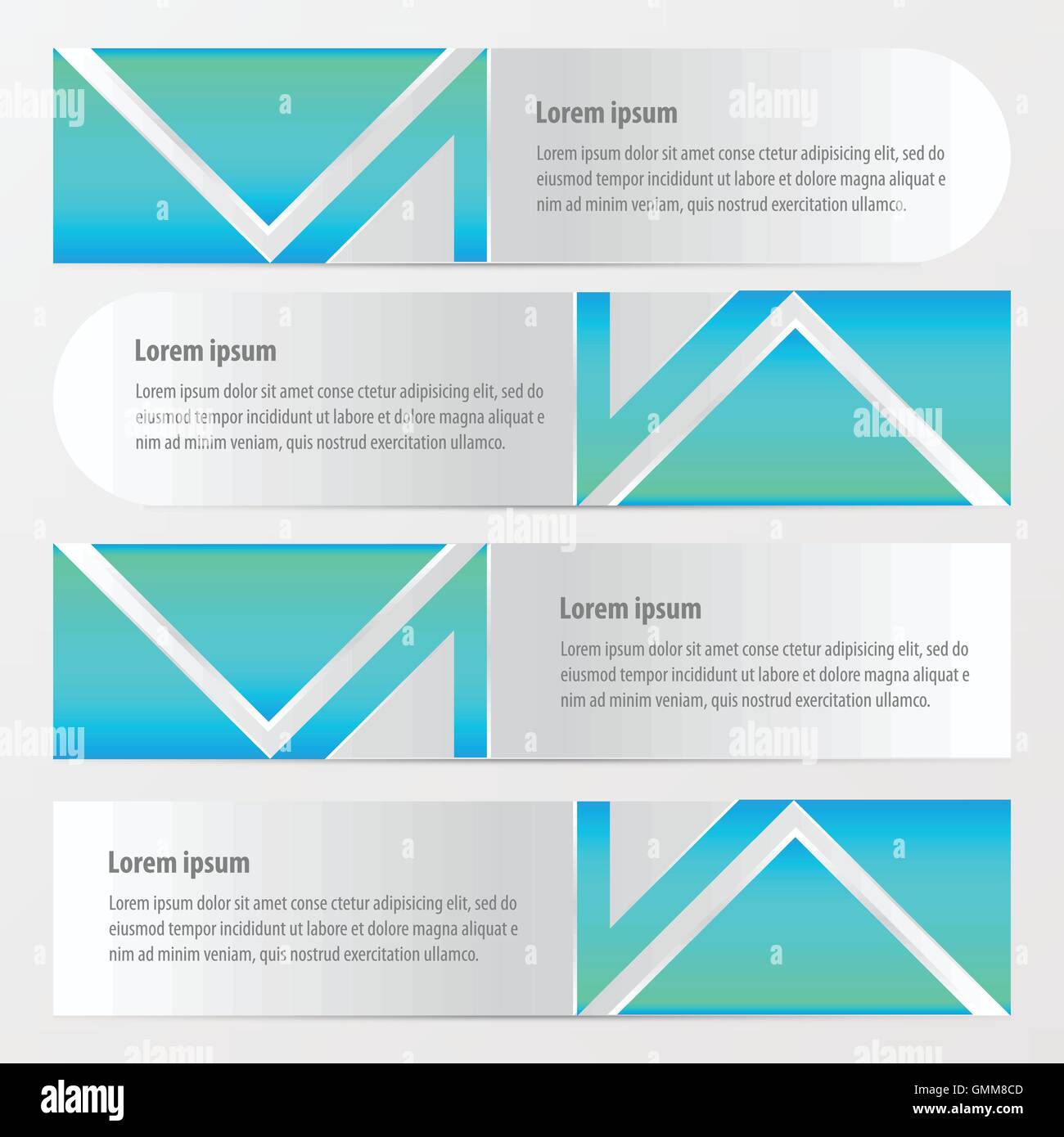 Banner vector template blue color Stock Vector Image & Art - Alamy