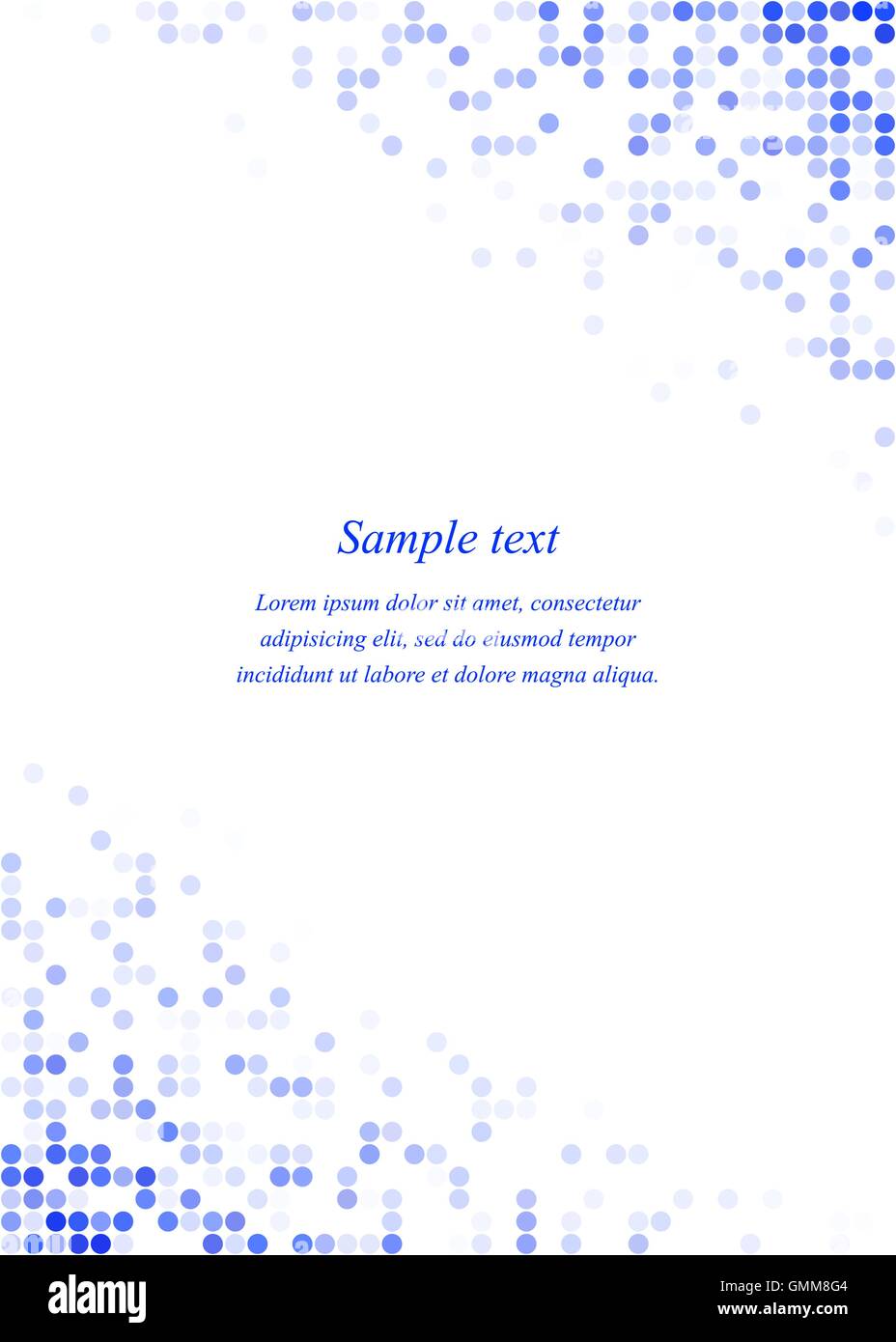 Blue page corner design template Stock Vector Image & Art - Alamy