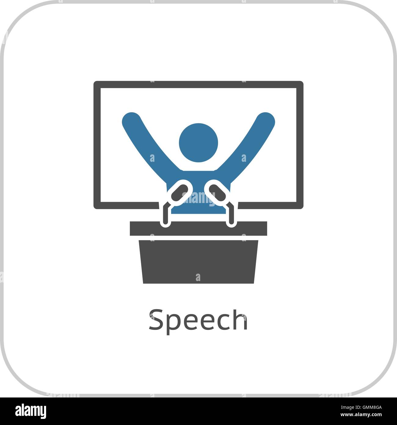 Training Icon. Business Concept. Flat Design Stock Vector Image & Art ...