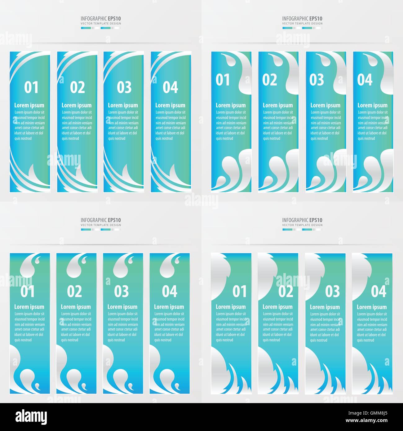 vectors banner and template blue color Stock Vector Image & Art - Alamy