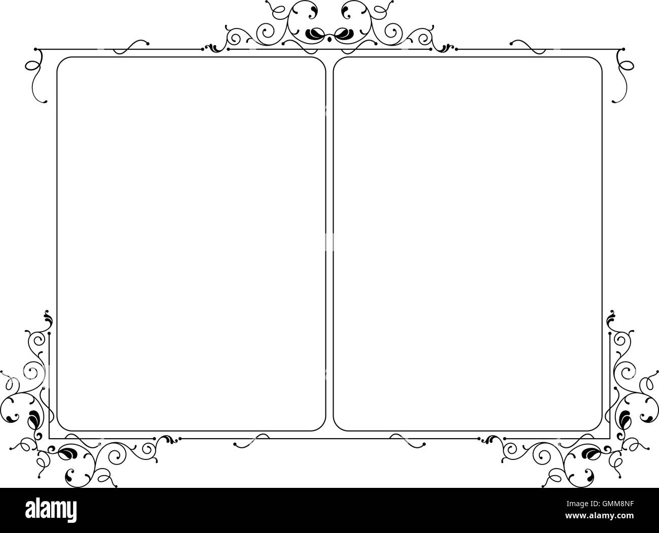 Frame Border Design Stock Vector Image & Art - Alamy