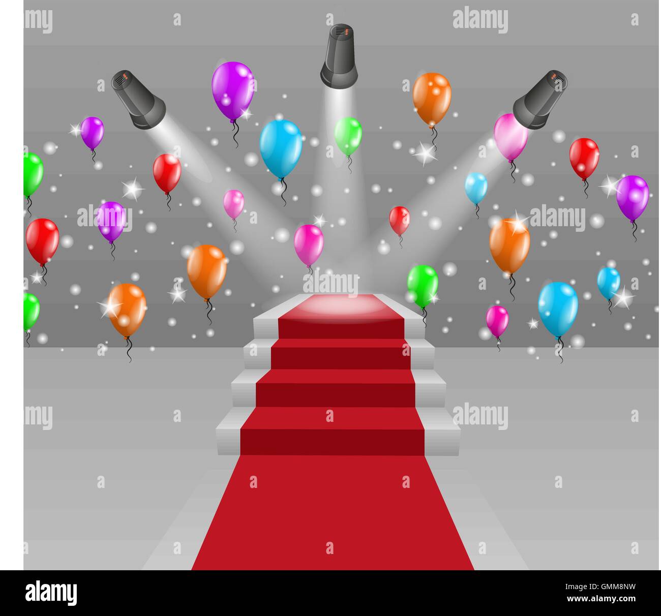 Balloon stage Stock Vector Images - Alamy
