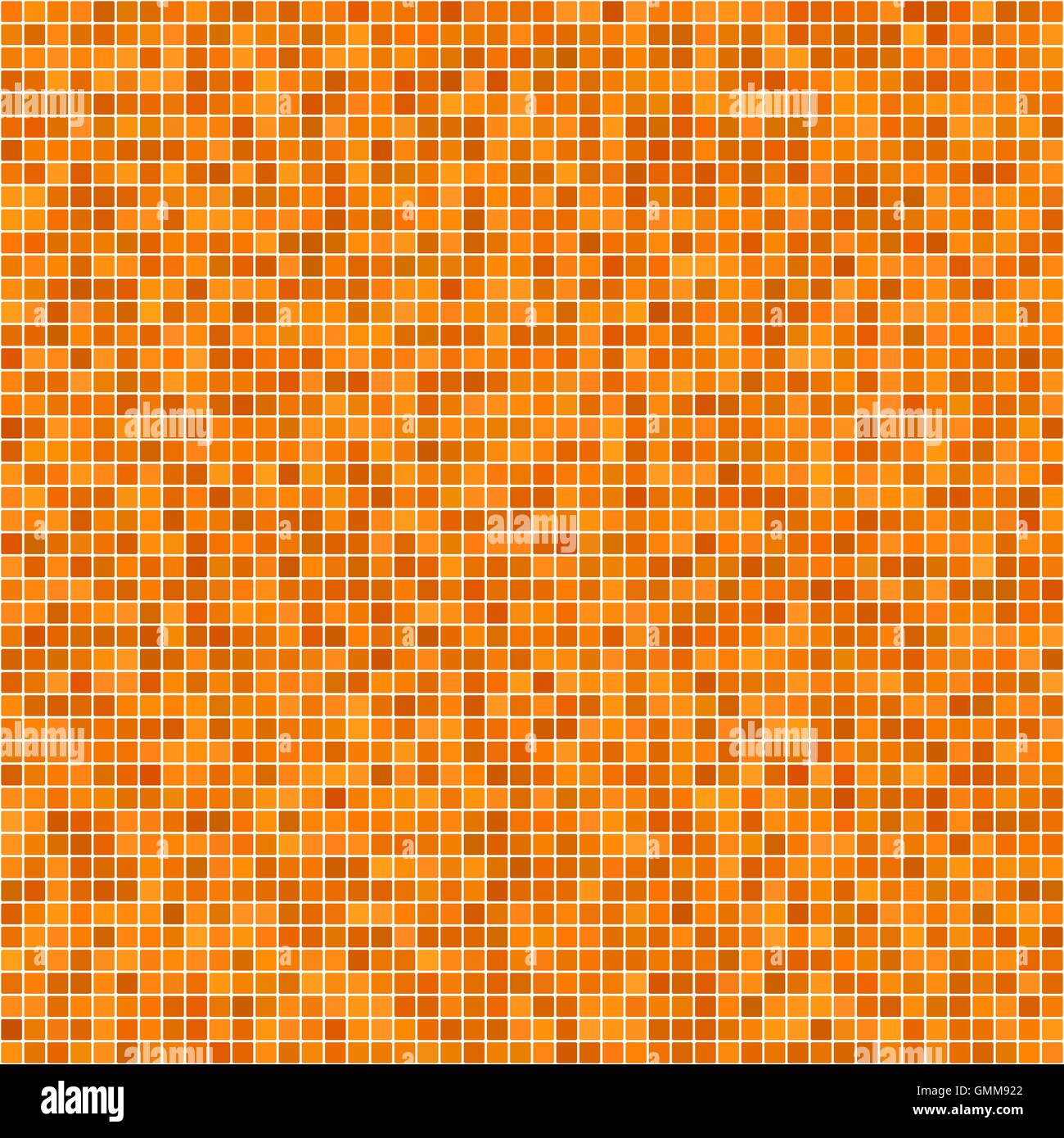 Orange pixel mosaic background Stock Vector Image & Art - Alamy