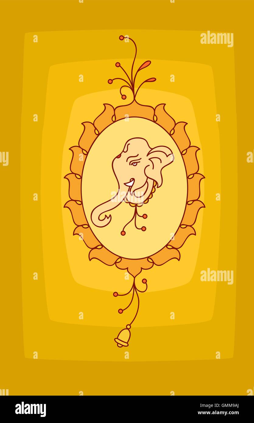 Ganesha The Lord Of Wisdom Stock Vector Image & Art - Alamy