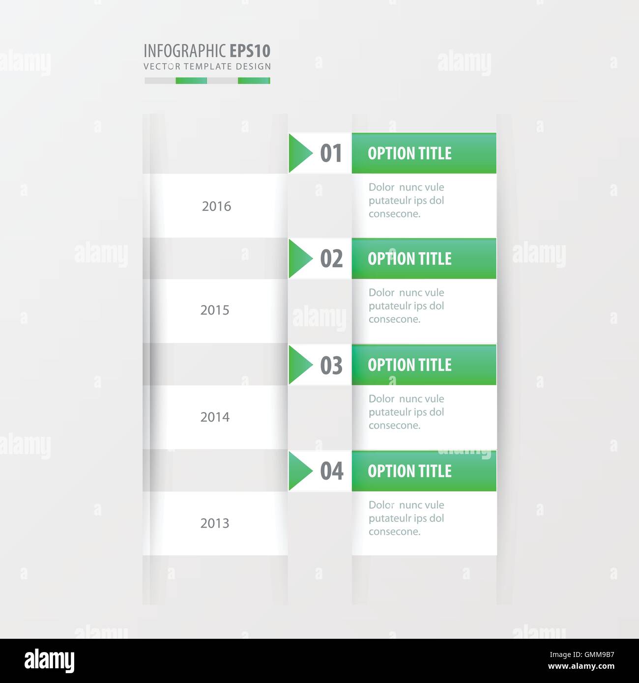 timeline vector green gradient color Stock Vector Image & Art - Alamy