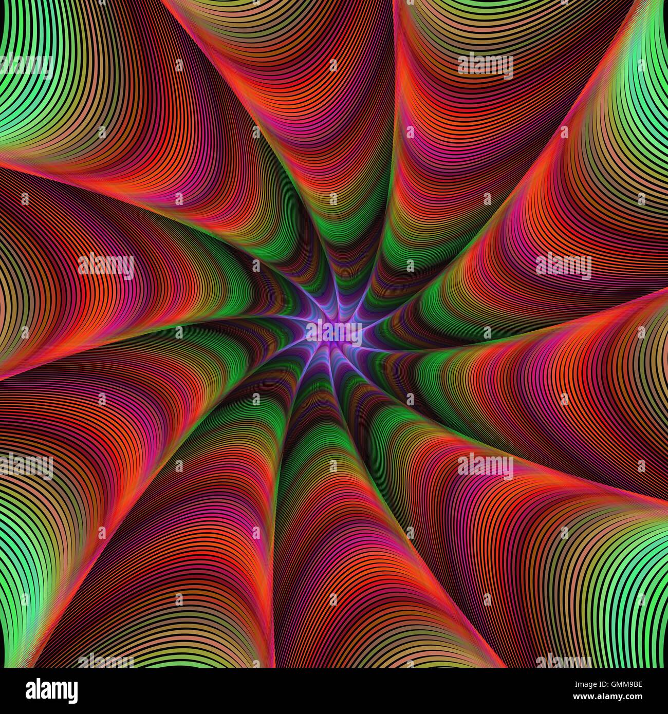 Colorful fractal ornament background Stock Vector Image & Art - Alamy
