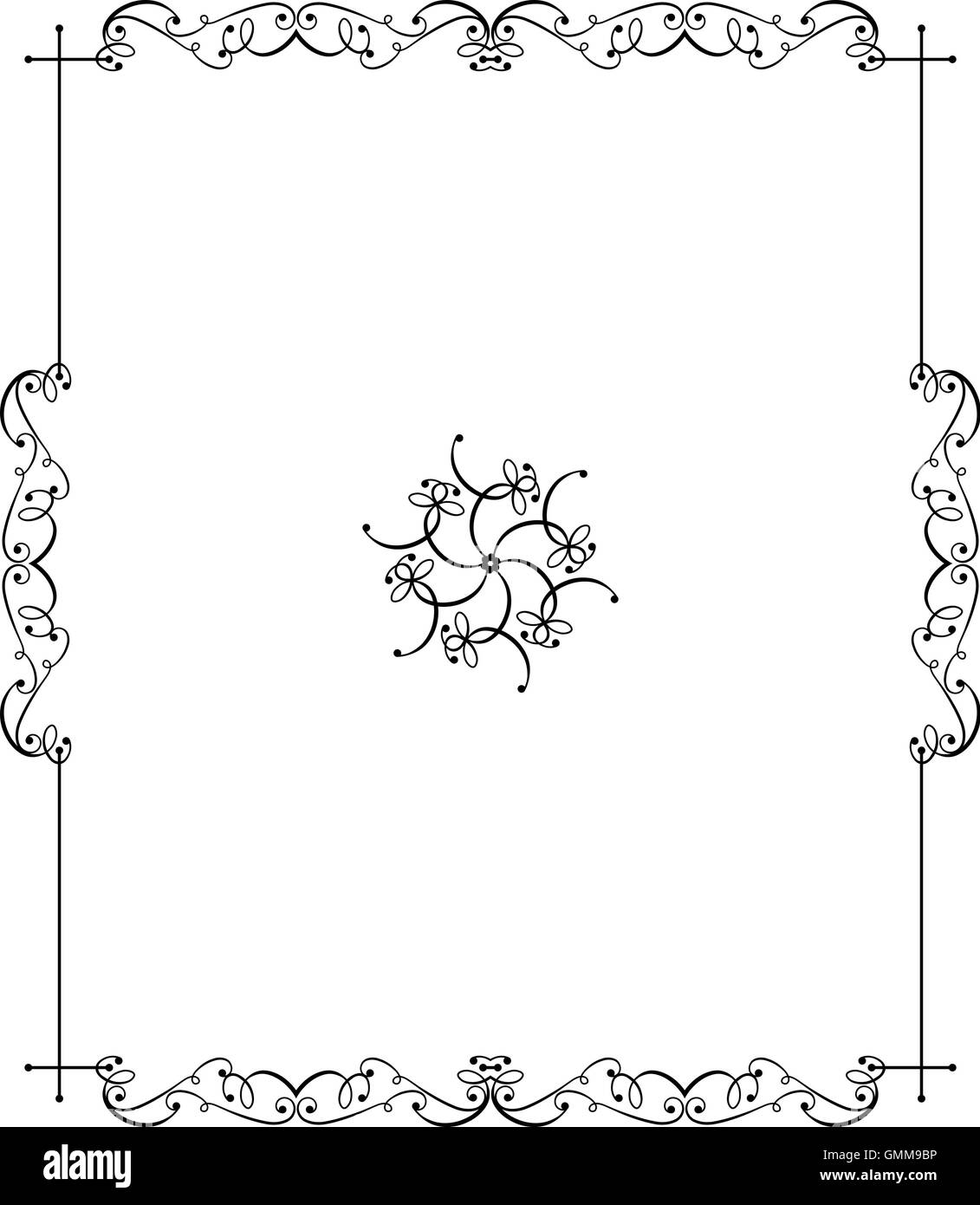 Frame Border Design Stock Vector Image & Art - Alamy