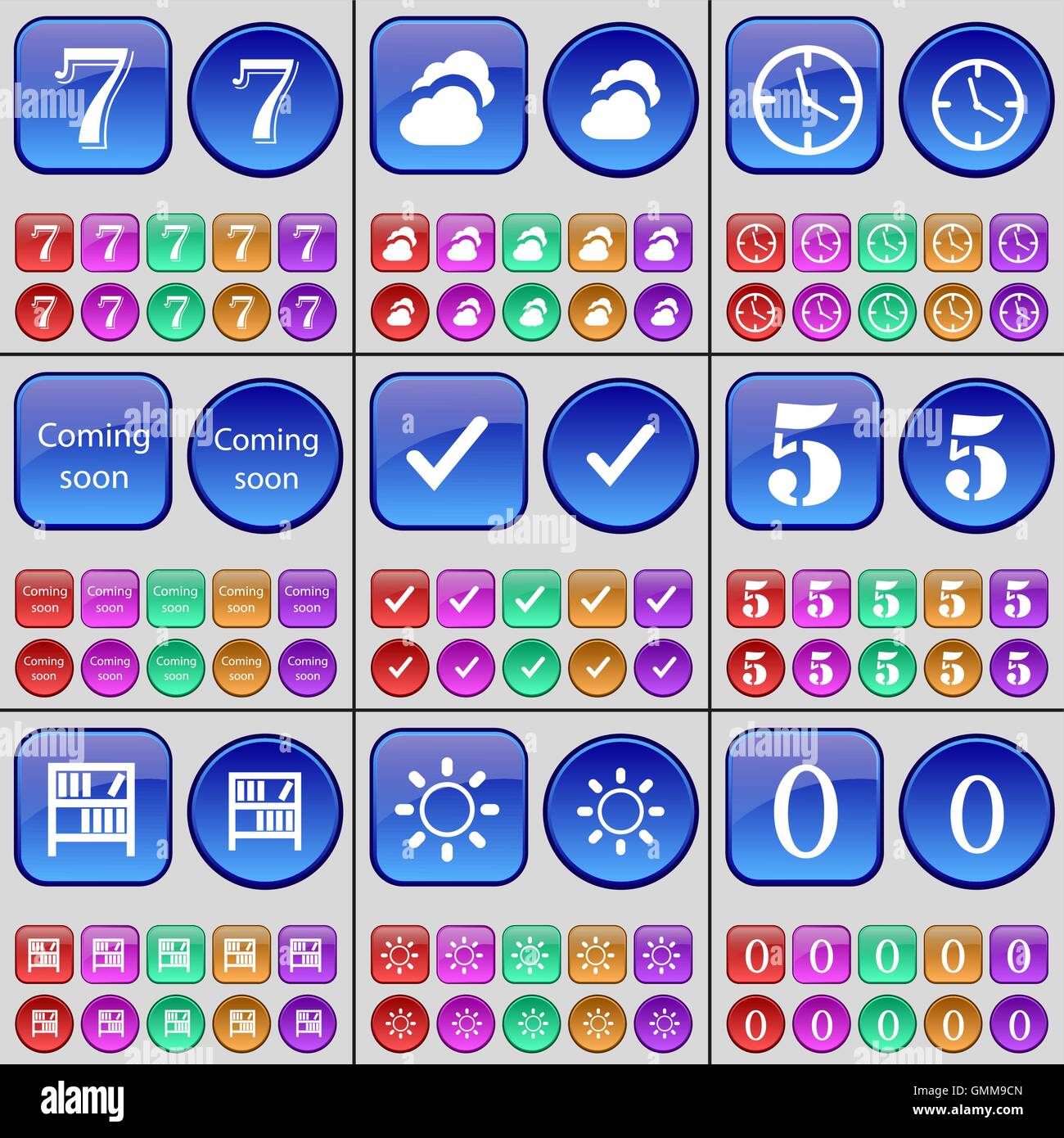 Light art tick Stock Vector Images - Alamy