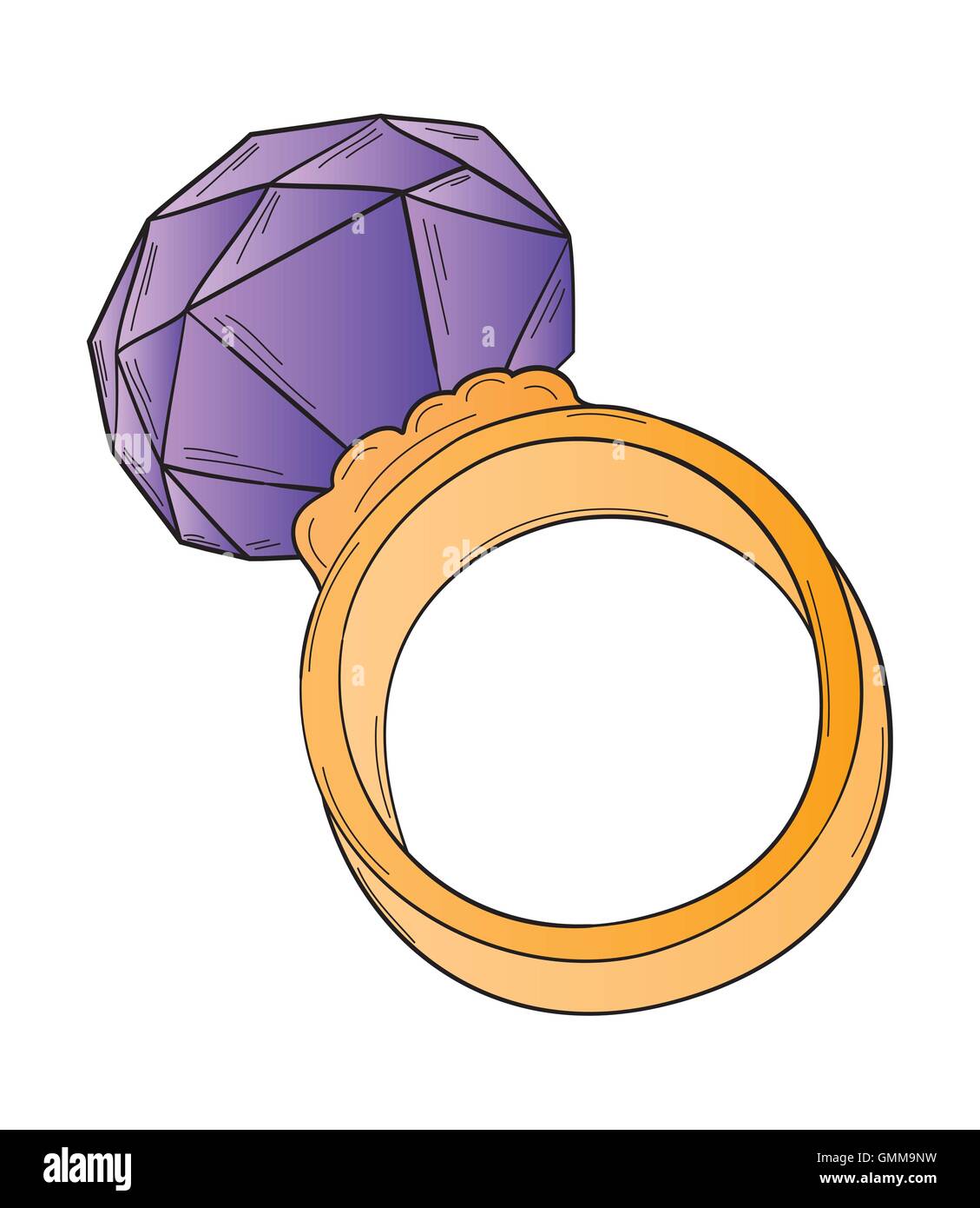 Luxury violet gold stone Stock Vector Images - Alamy