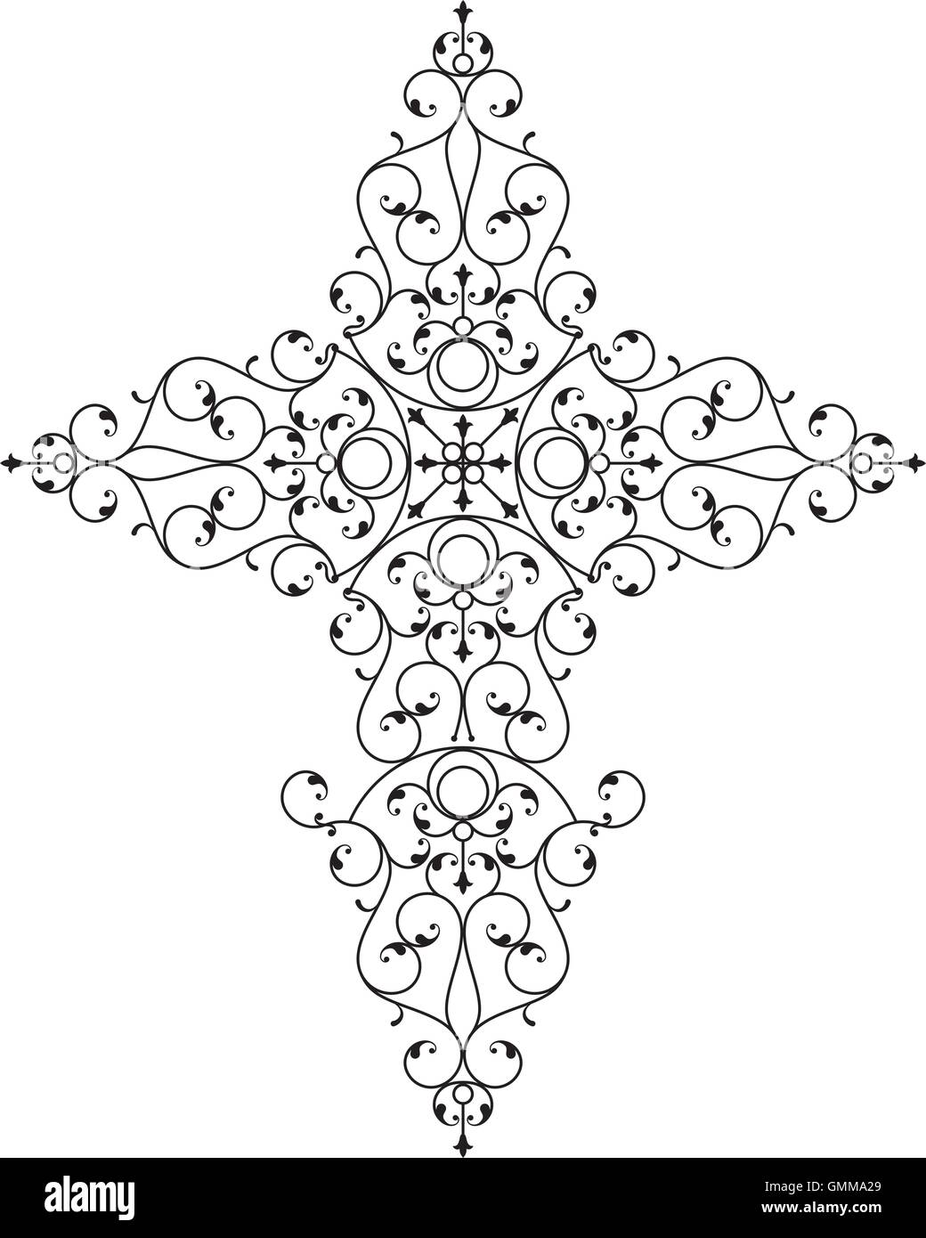 Cross Christian Design Stock Vector Image & Art - Alamy