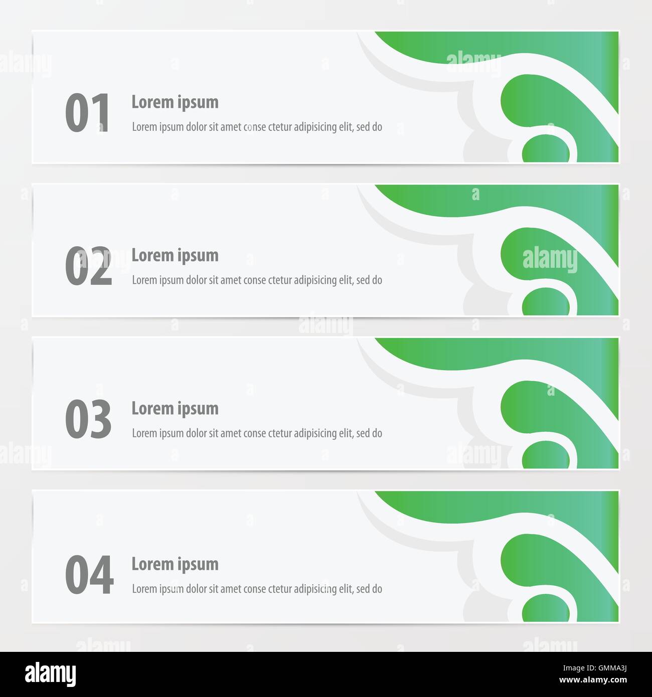 banner design art style green color Stock Vector Image & Art - Alamy