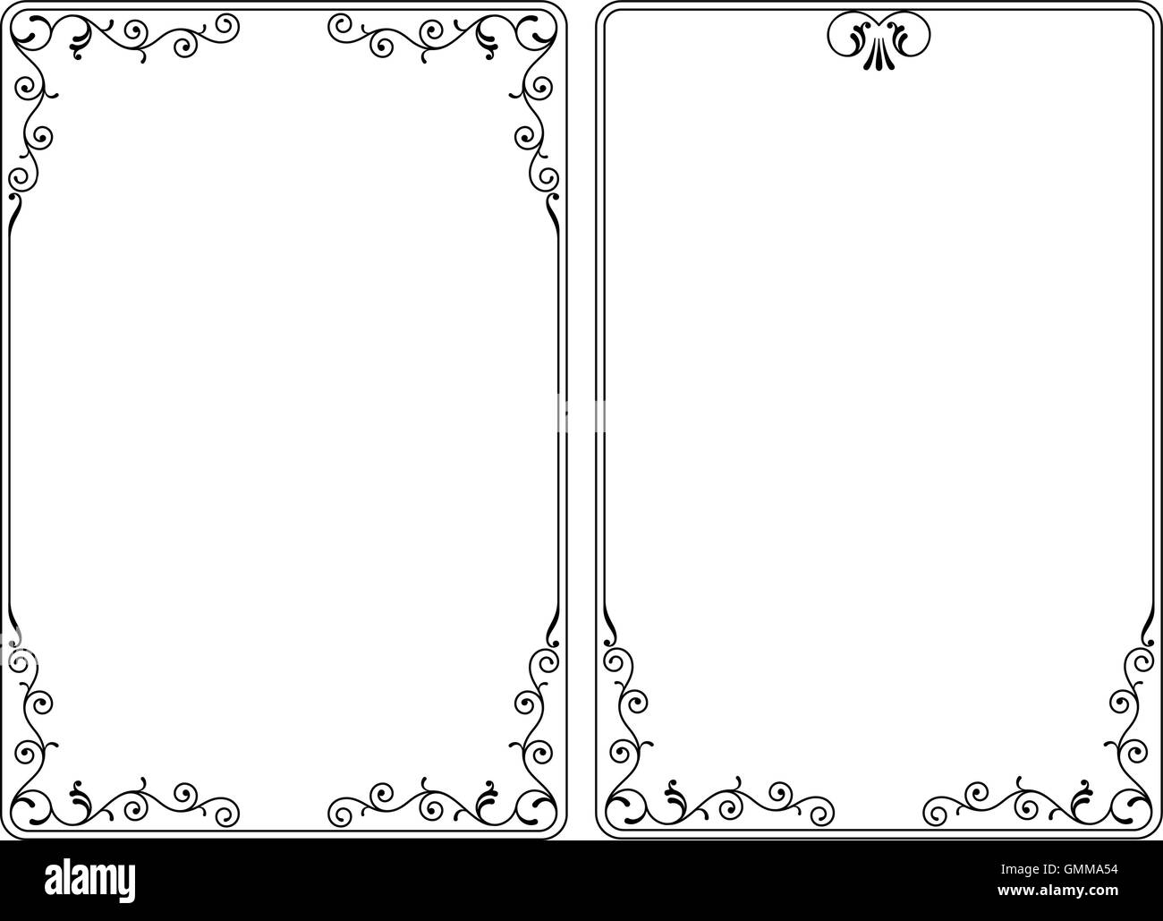Frame Border Design Stock Vector Image & Art - Alamy