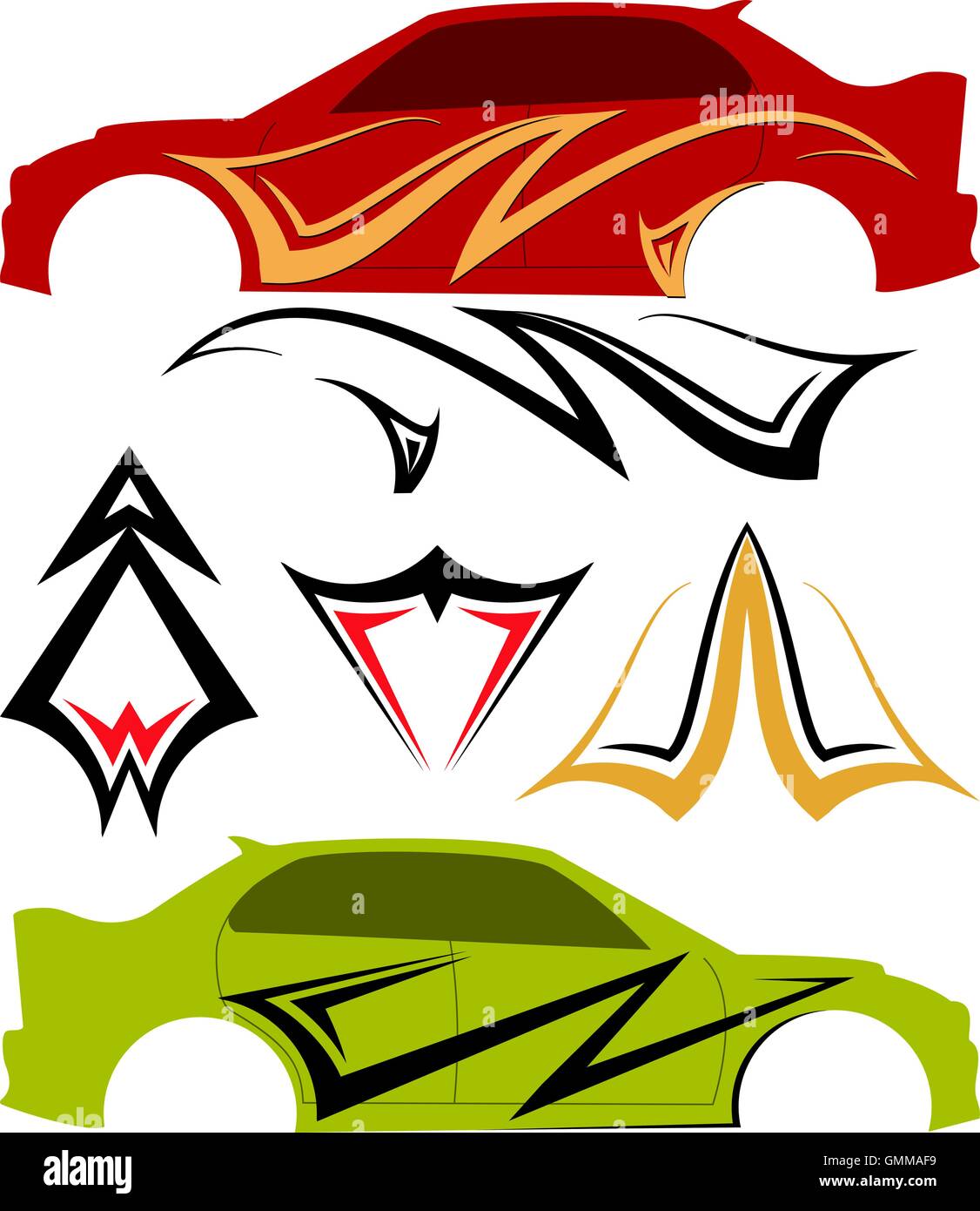 Vehicle Graphics, Stripe : Vinyl Ready Stock Vector Image & Art - Alamy