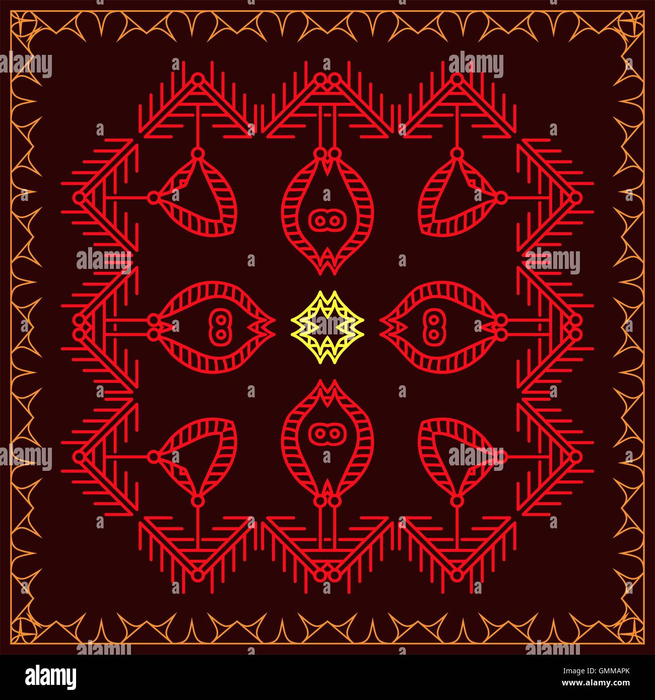 African motif hi-res stock photography and images - Alamy