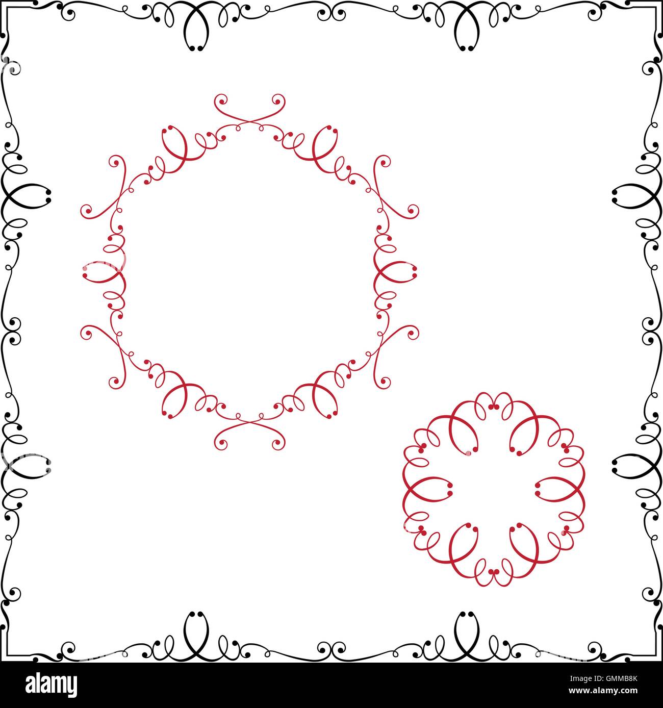 Frame Border Design Stock Vector Image & Art - Alamy