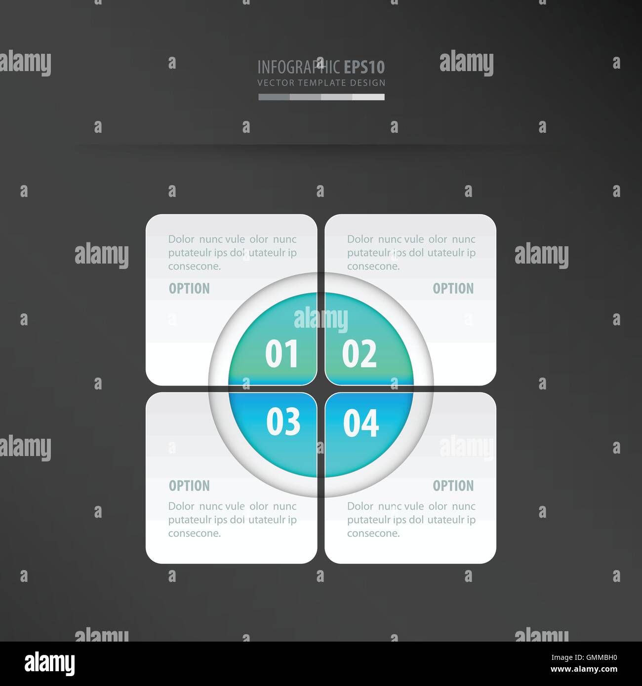 Rectangle presentation design neon blue Stock Vector Image & Art - Alamy