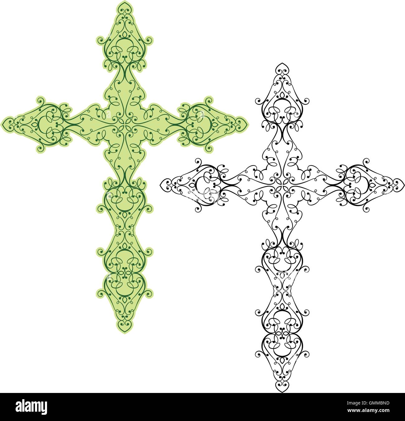 Cross Christian Design Stock Vector Image & Art - Alamy