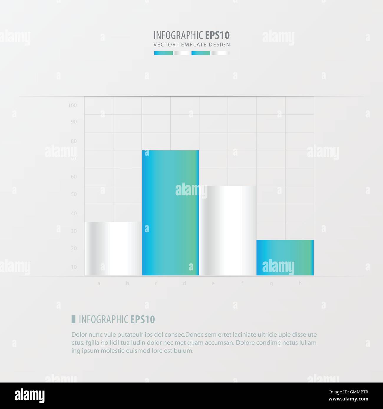graph and infographic design blue color Stock Vector Image & Art - Alamy