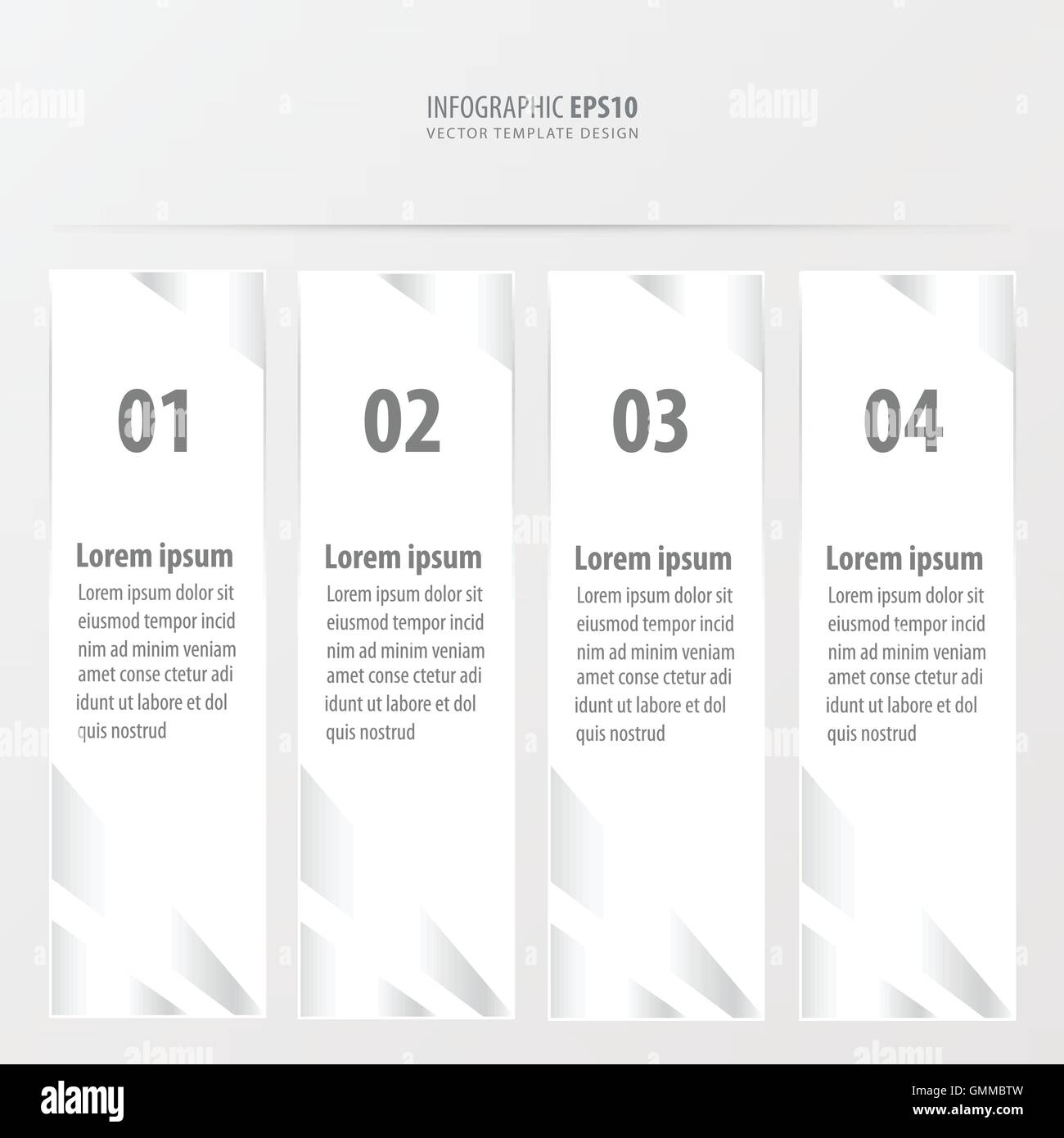 presentation template white color Stock Vector Image & Art - Alamy