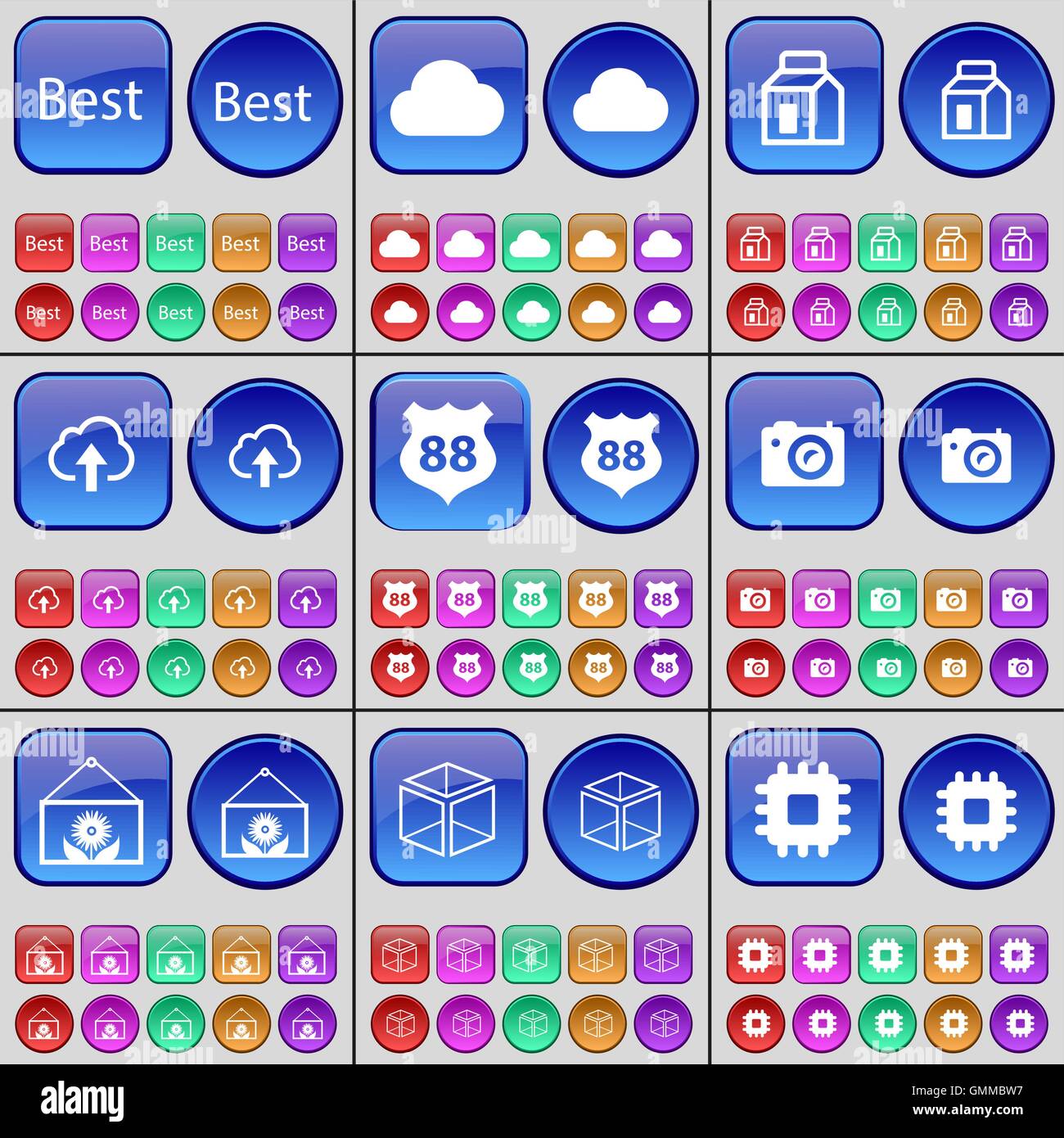 Best, Cloud, Package, Cloud, Badge, Camera, Flower, Cube, Processor. A ...