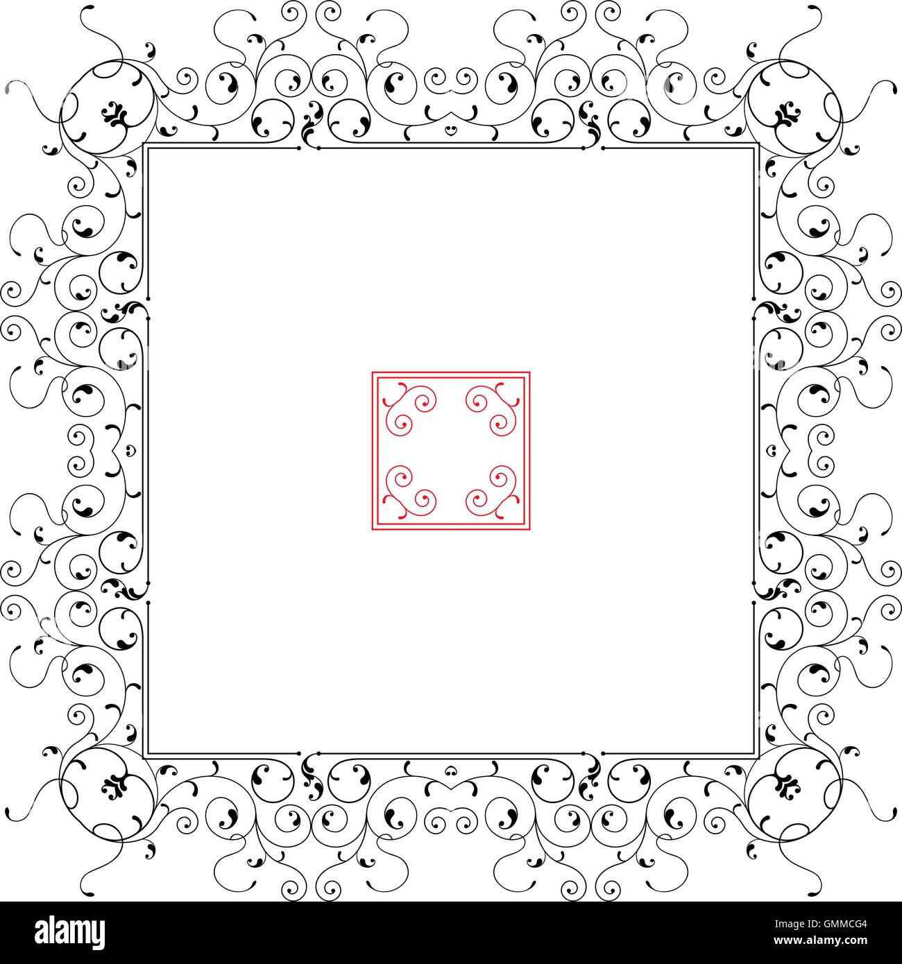 Frame Border Design Stock Vector Image & Art - Alamy