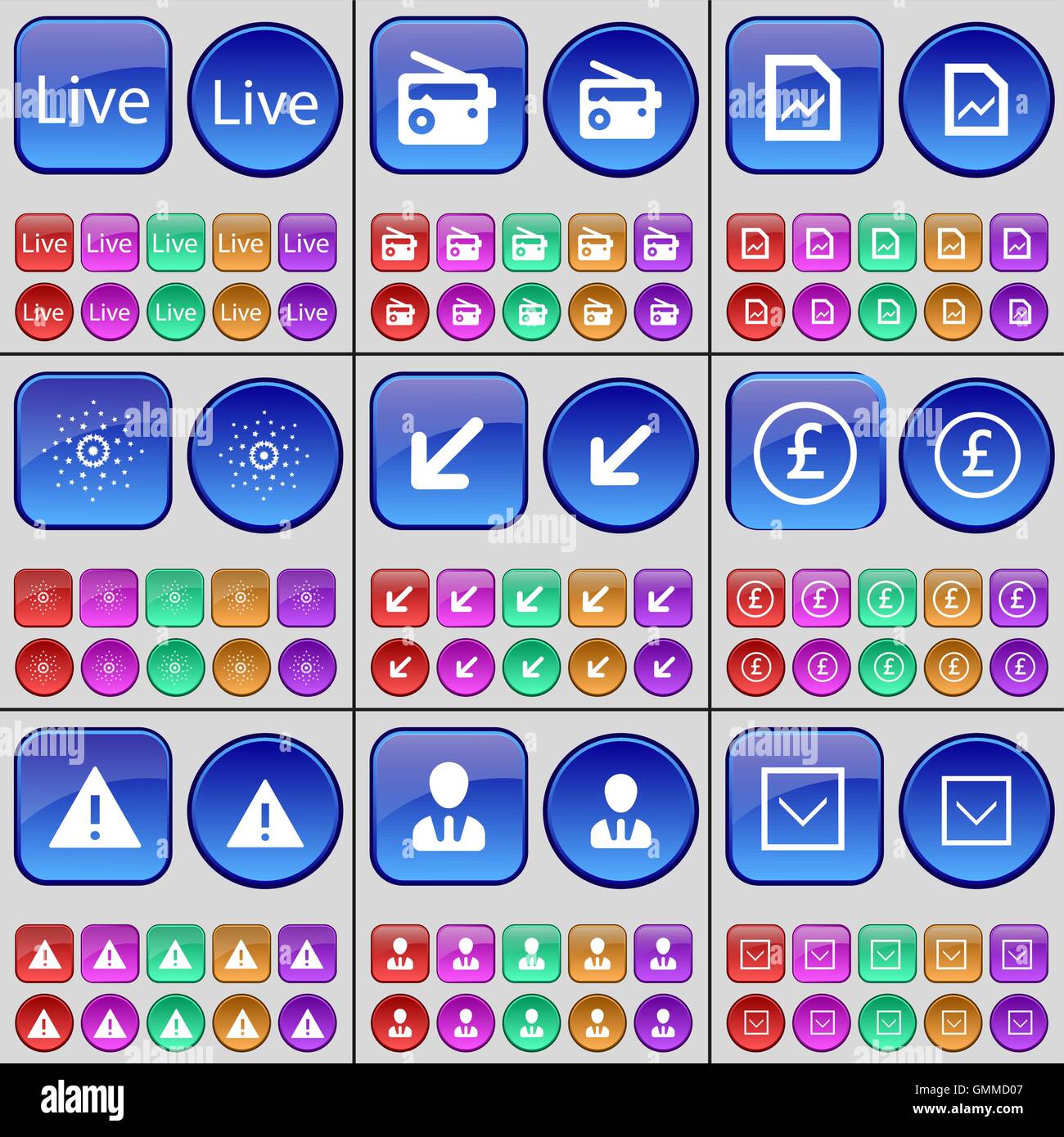 Star screen Stock Vector Images - Alamy