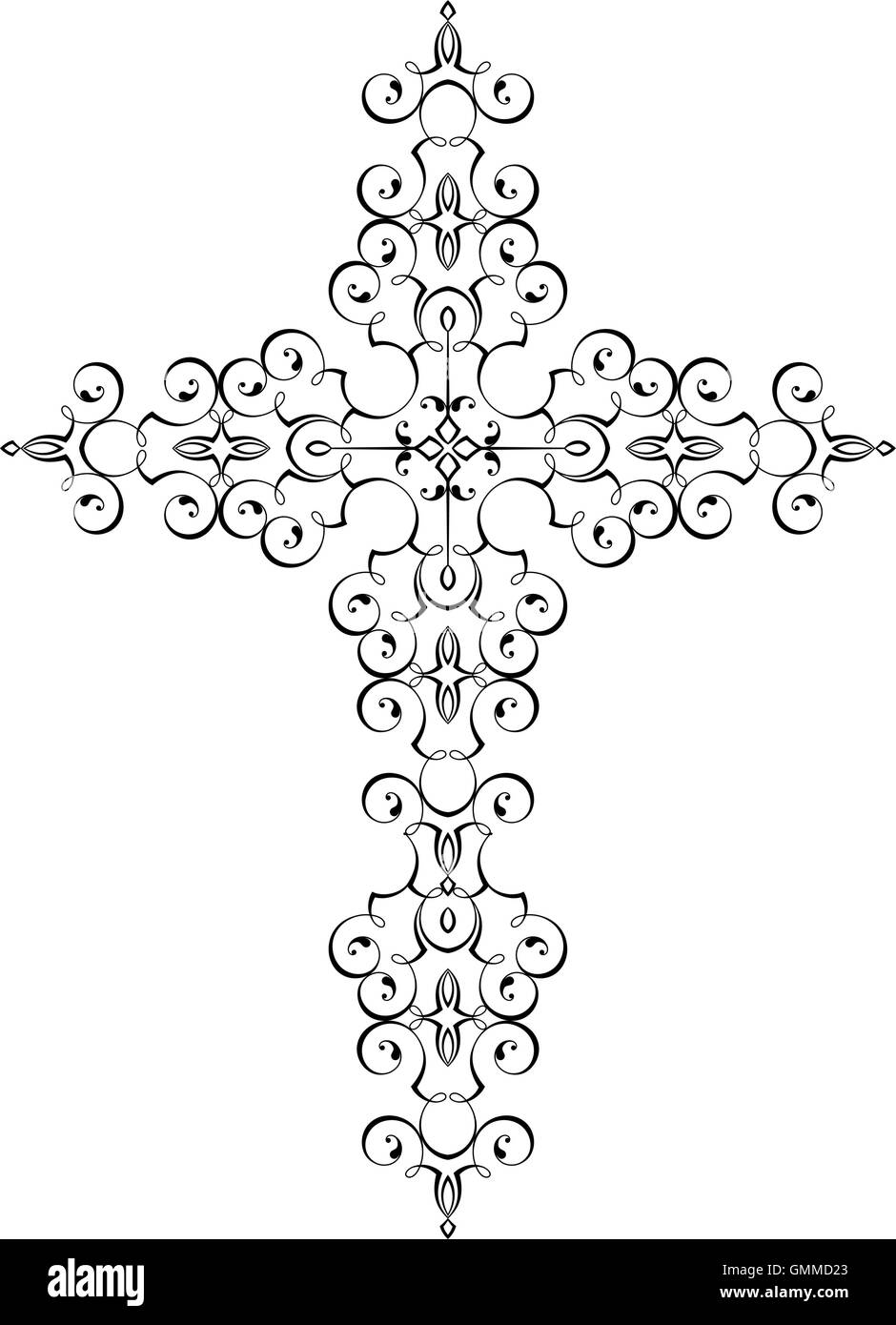 Cross Christian Design Stock Vector Image & Art - Alamy