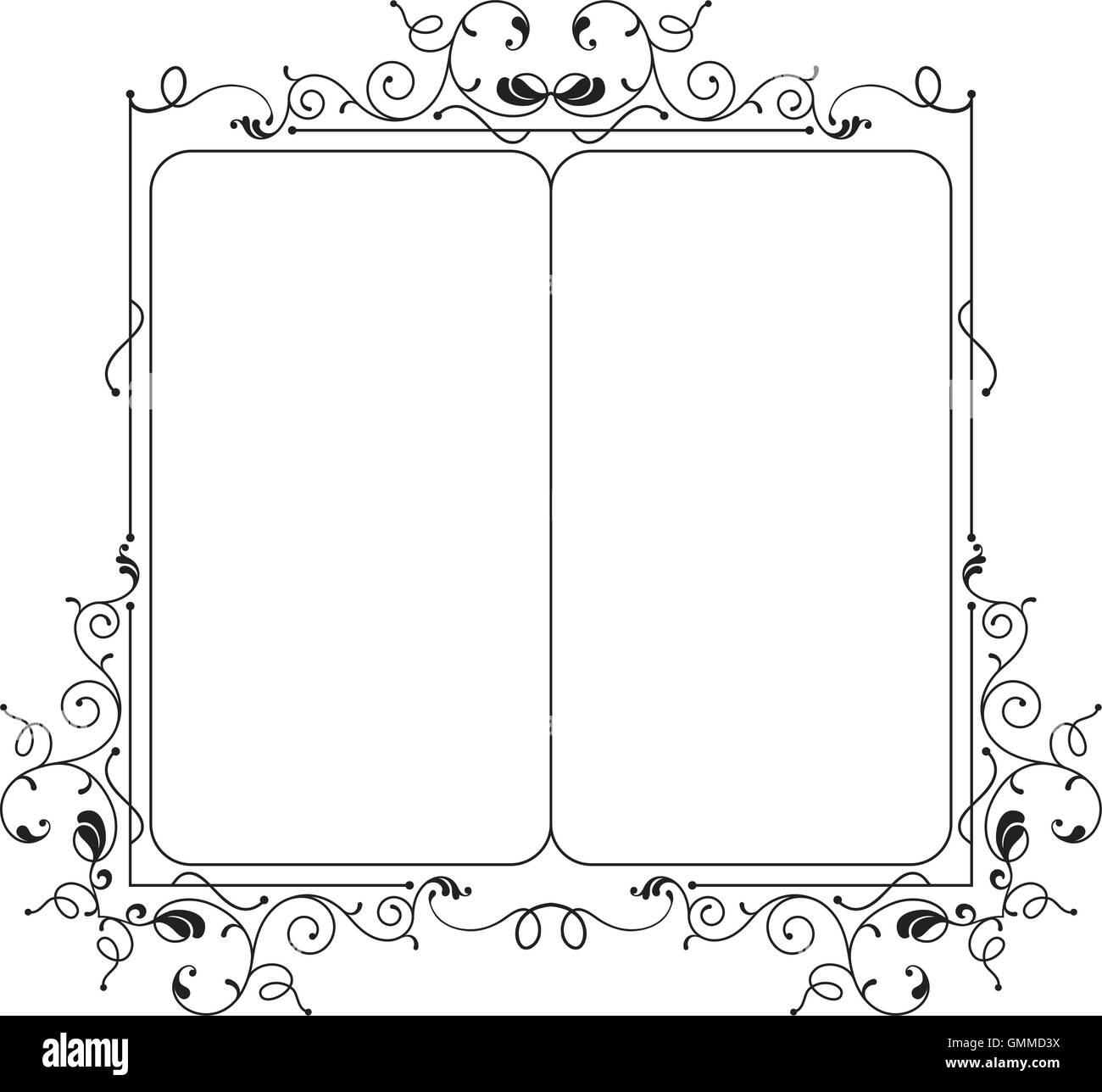 Frame Border Design Stock Vector Image & Art - Alamy