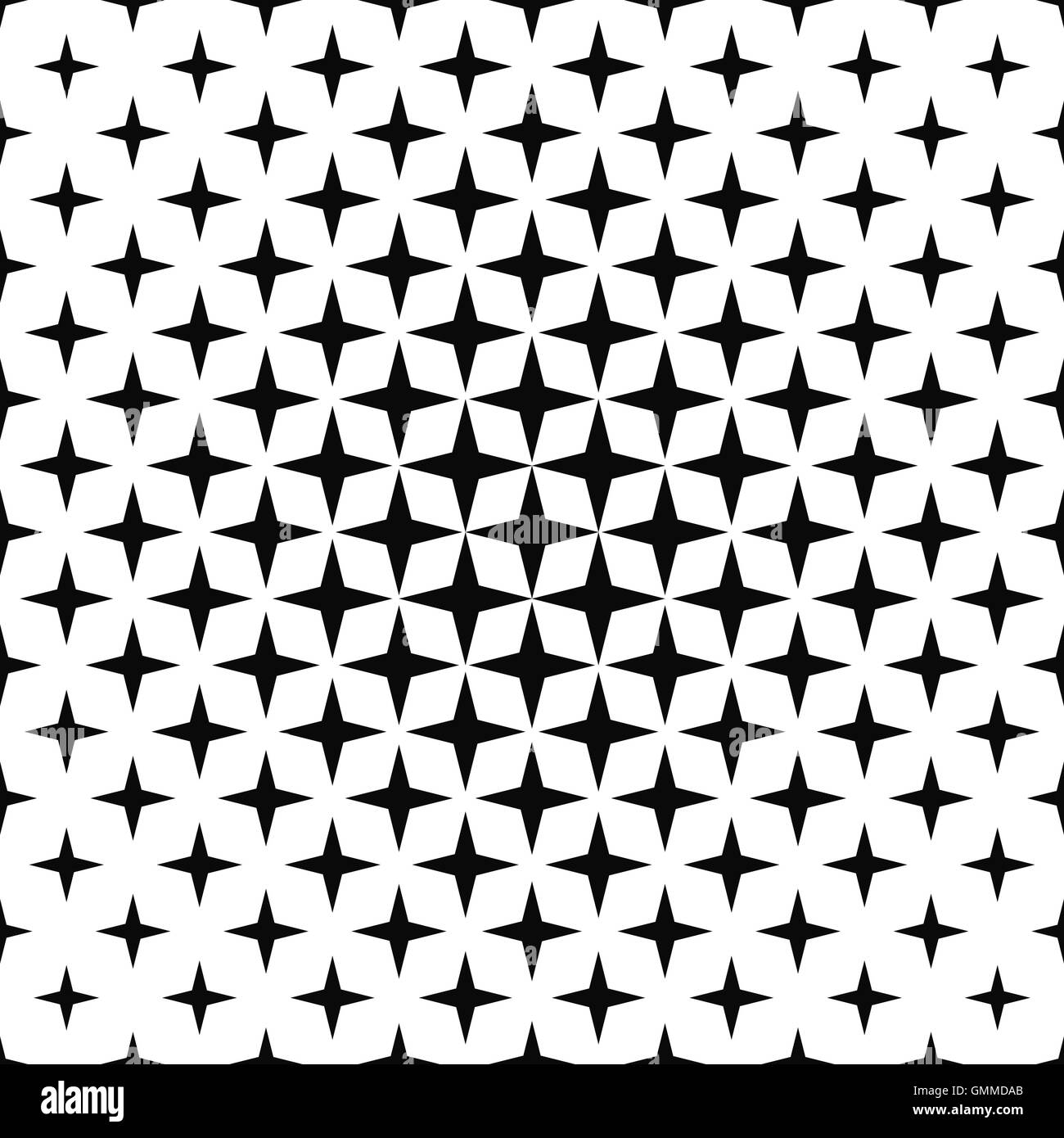 Simple seamless monochrome star pattern Stock Vector Image & Art - Alamy
