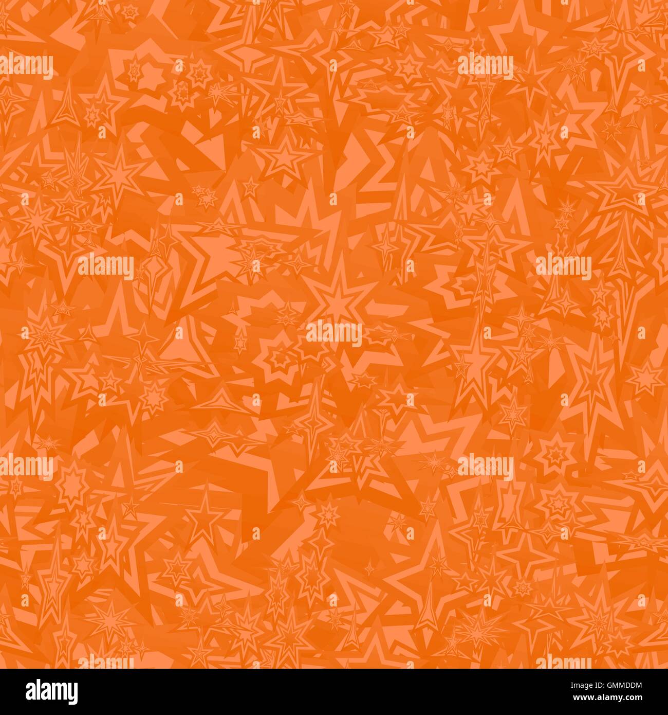 Orange seamless star pattern background Stock Vector Image & Art - Alamy