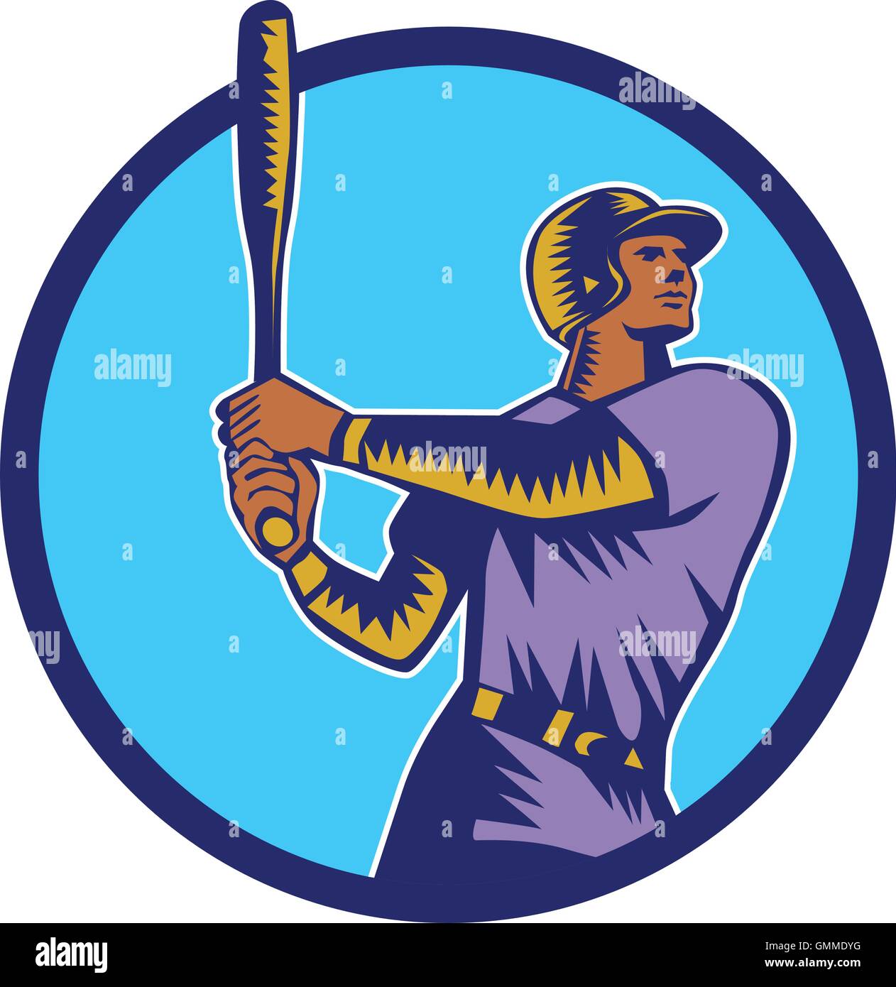 Batter up Stock Vector Images - Alamy
