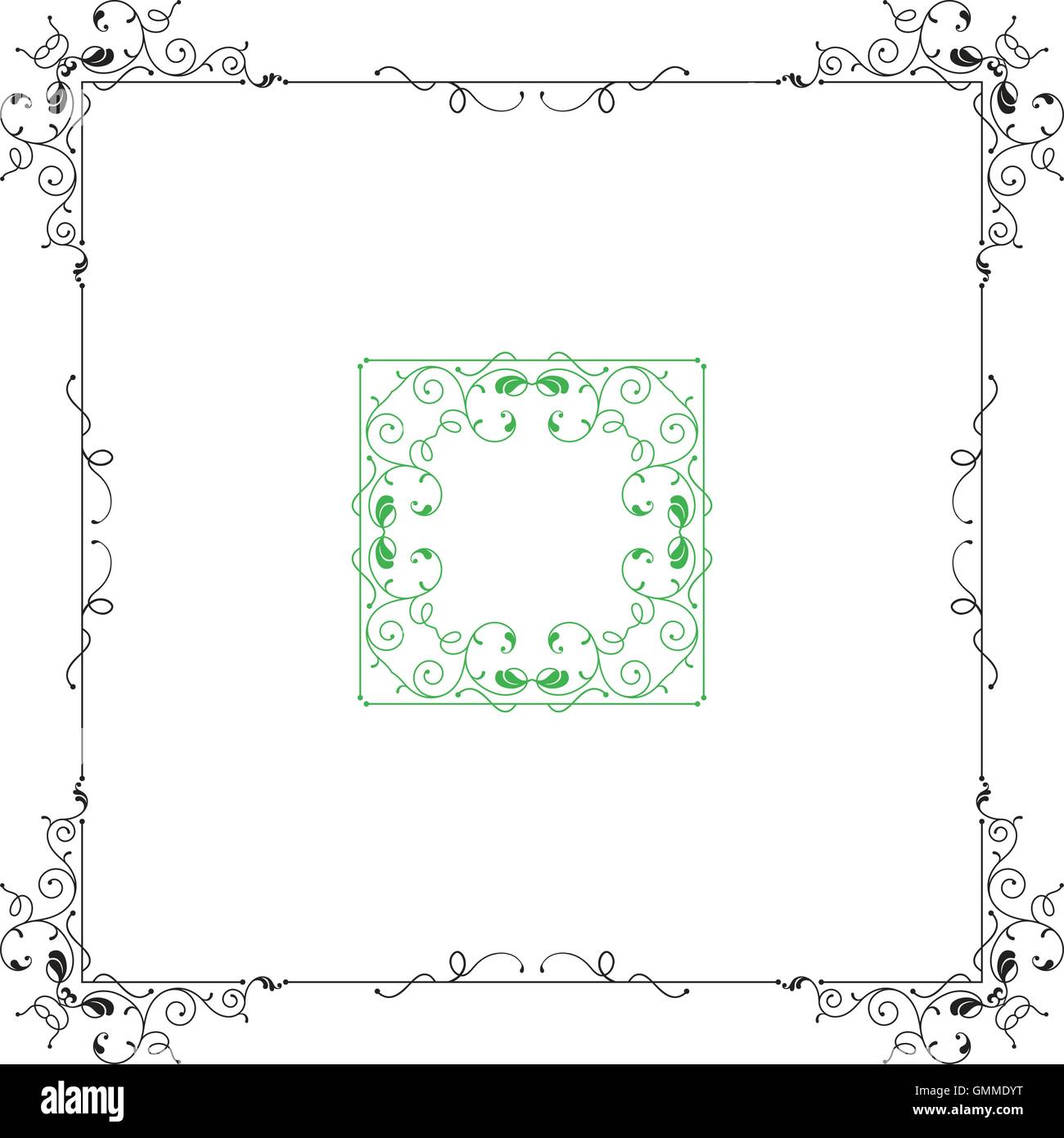 Frame Border Design Stock Vector Image & Art - Alamy