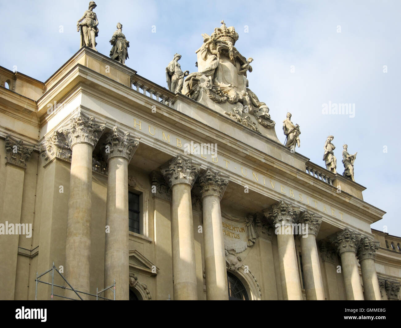 The Old Library in Berlin. Now a part of Humboldt University Stock ...