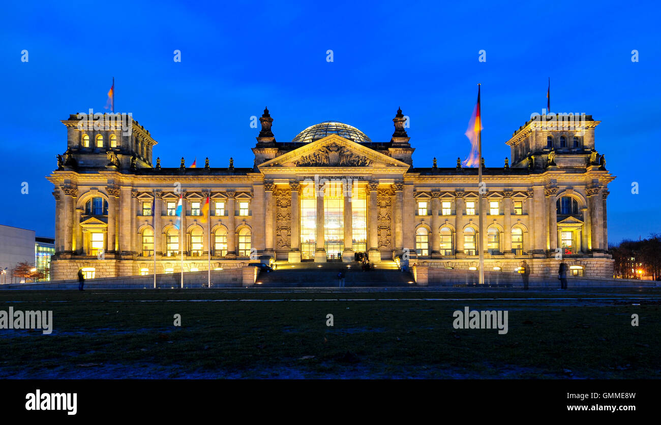 Reichstag, the seat of German government in Berlin Stock Photo - Alamy