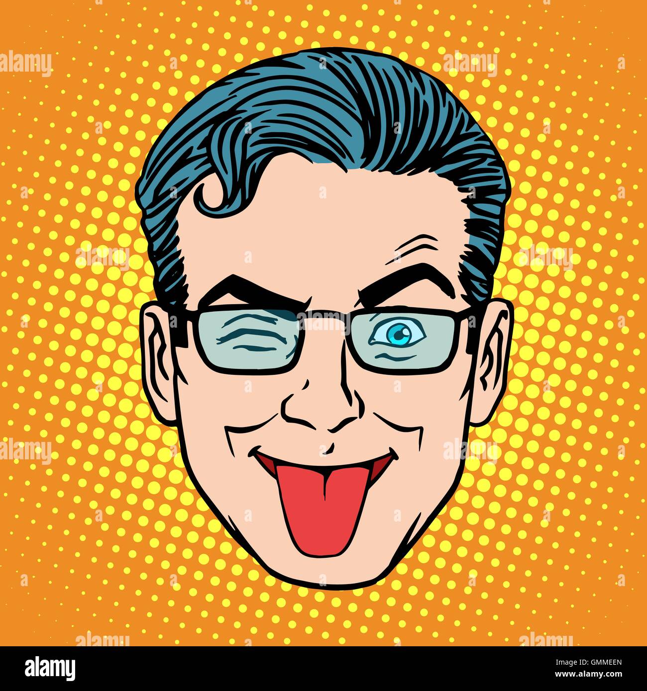 Monkey facial expressions Stock Vector Images - Alamy