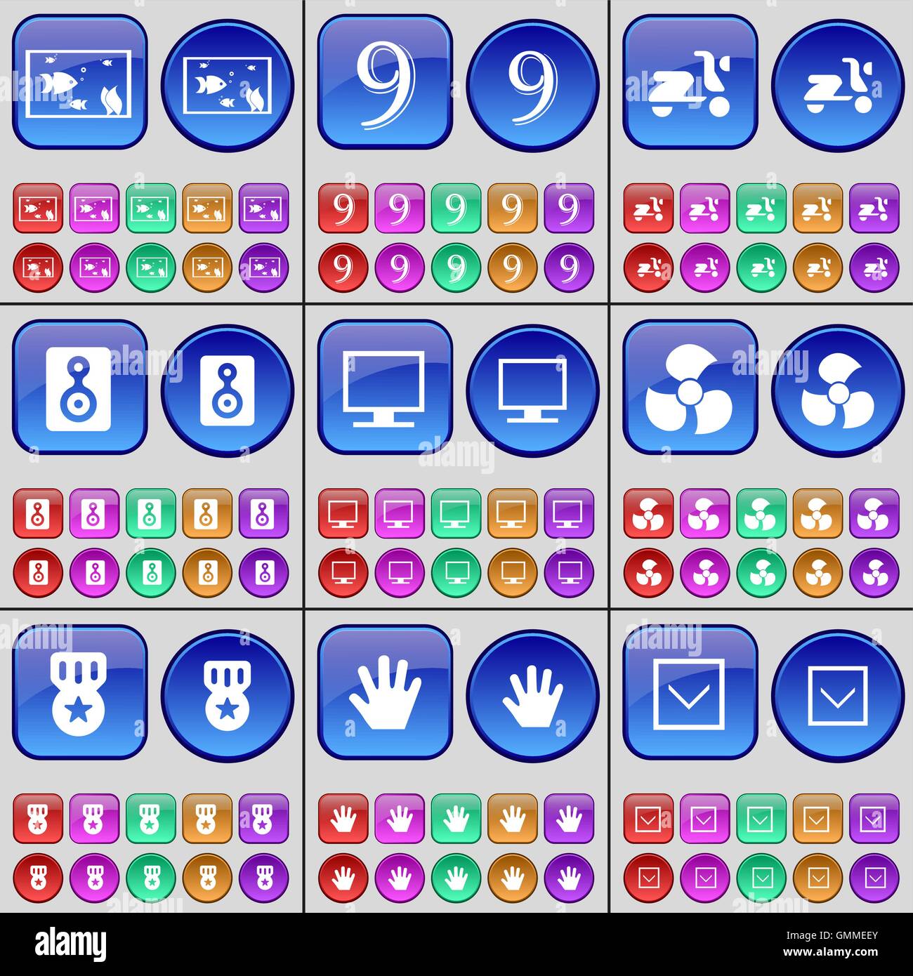 Nine arrow hi-res stock photography and images - Alamy