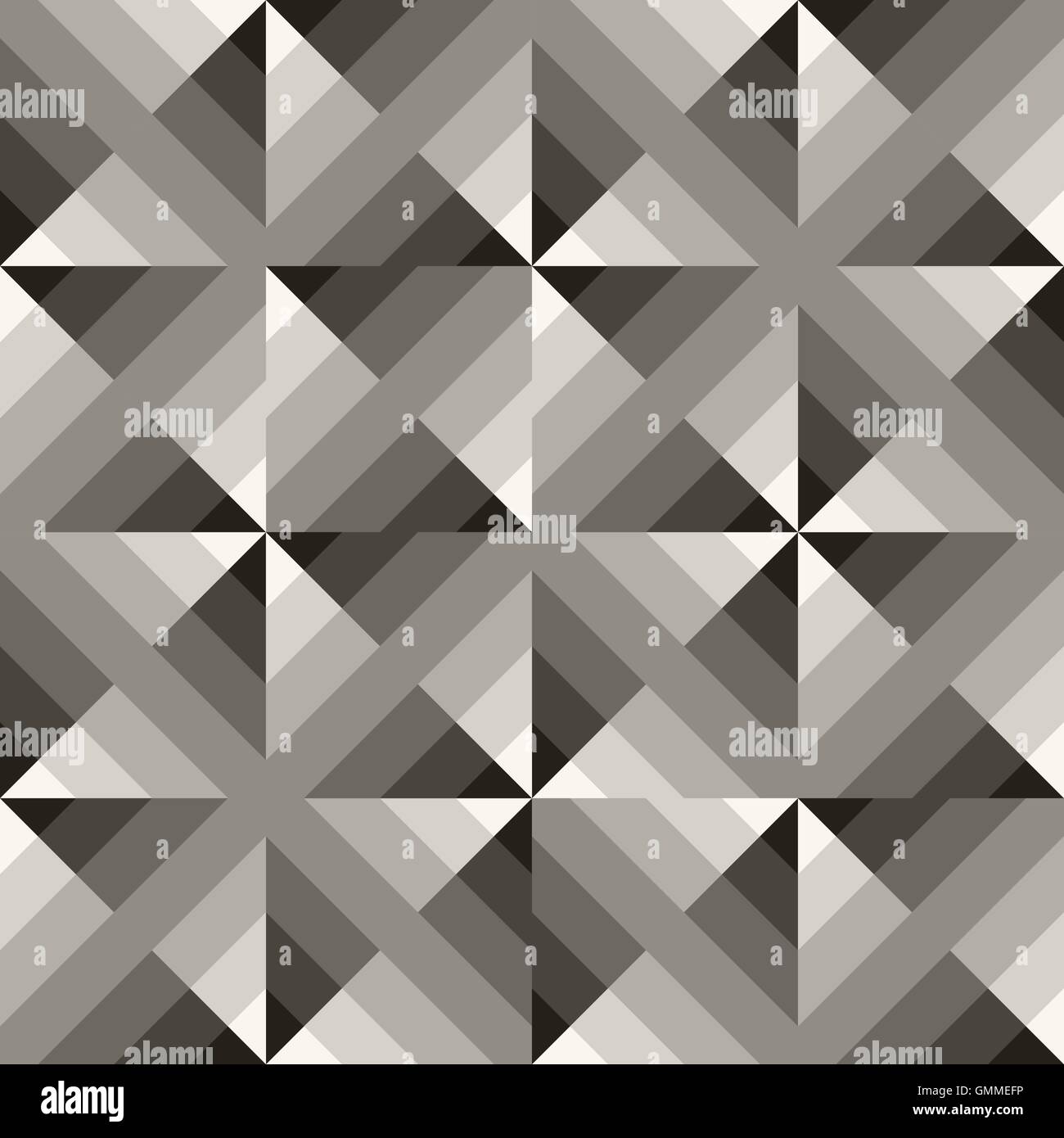 Vector Seamless Black & White Geometric Square Gradient Diagonals ...