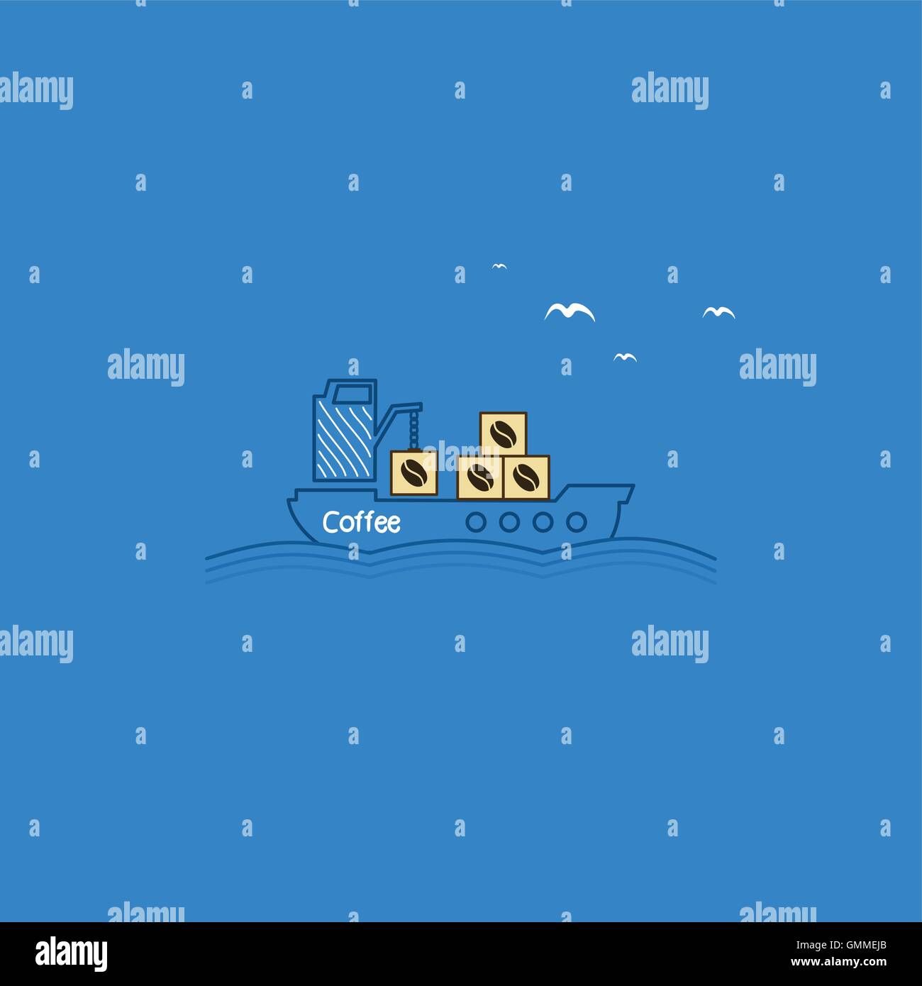 Anchor barge hi-res stock photography and images - Alamy