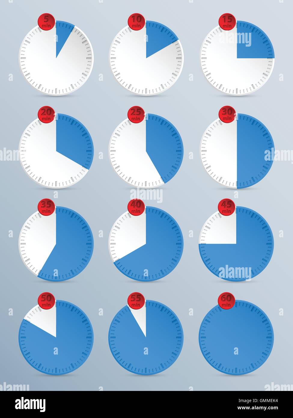 Minute to twelve Stock Vector Images - Alamy