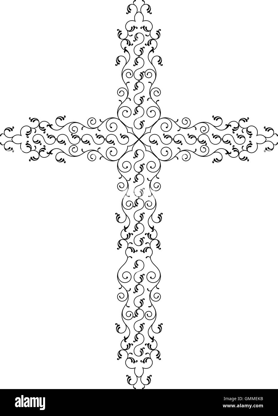 Cross Christian Design Stock Vector Image & Art - Alamy