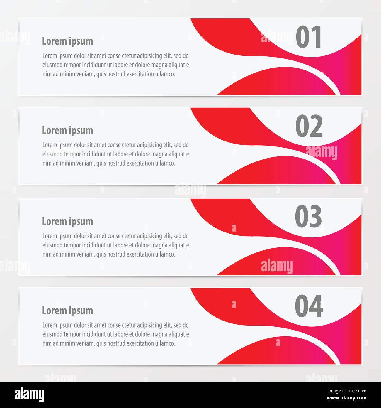 abstract banner pink color Stock Vector Image & Art - Alamy