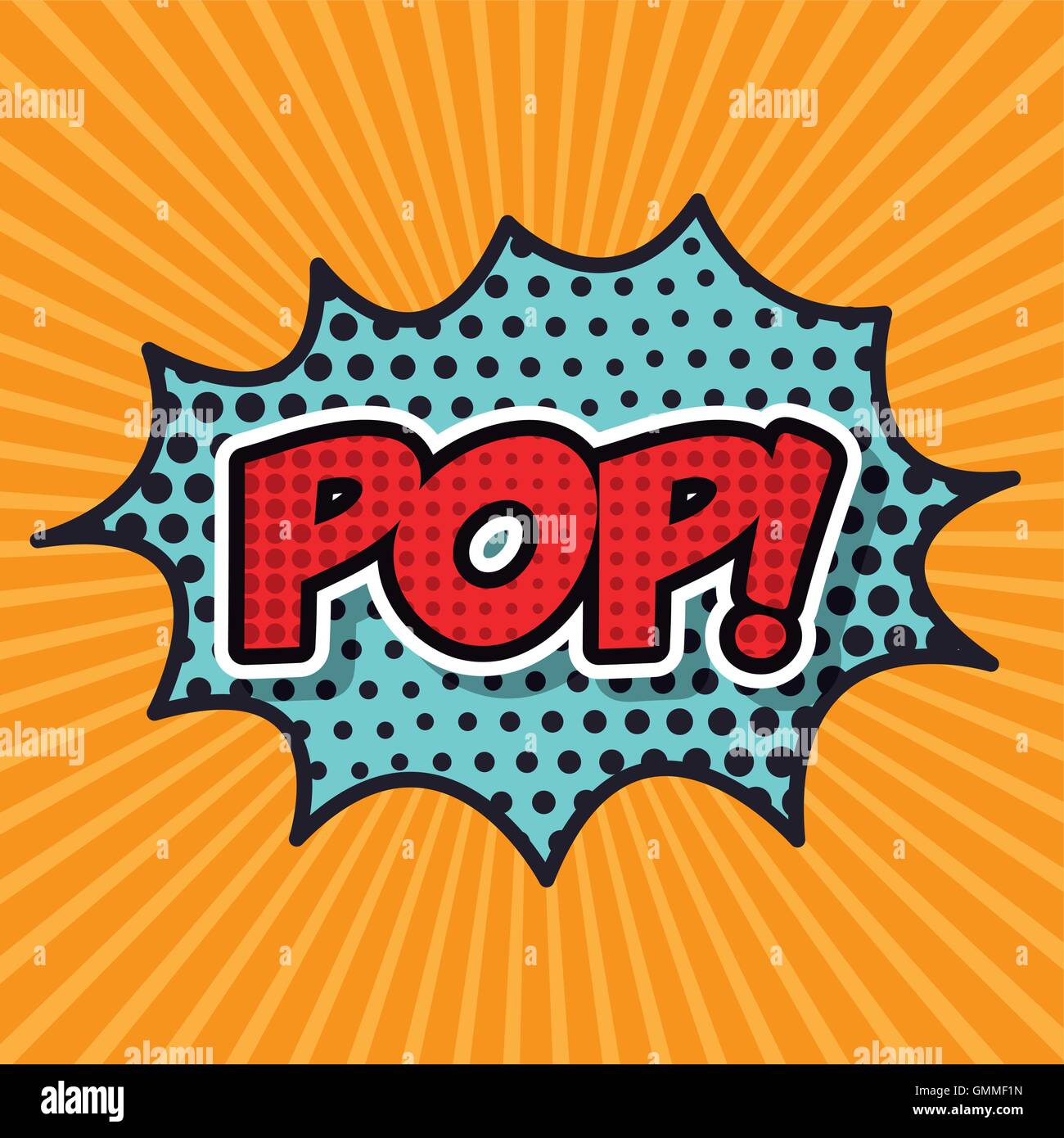 splash comic isolated icon Stock Vector Image & Art - Alamy