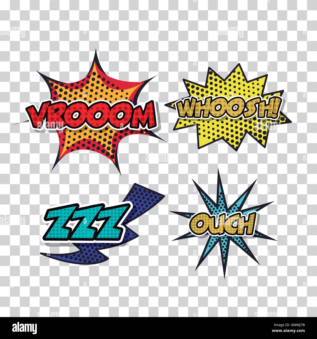 set pop art style icons Stock Vector Image & Art - Alamy